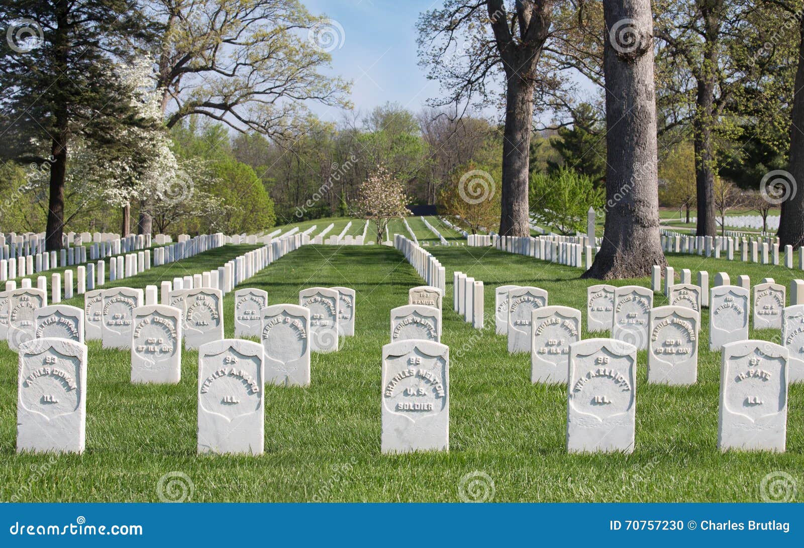 Camp Butler National Cemetery Stock Photos - Free & Royalty-Free Stock ...