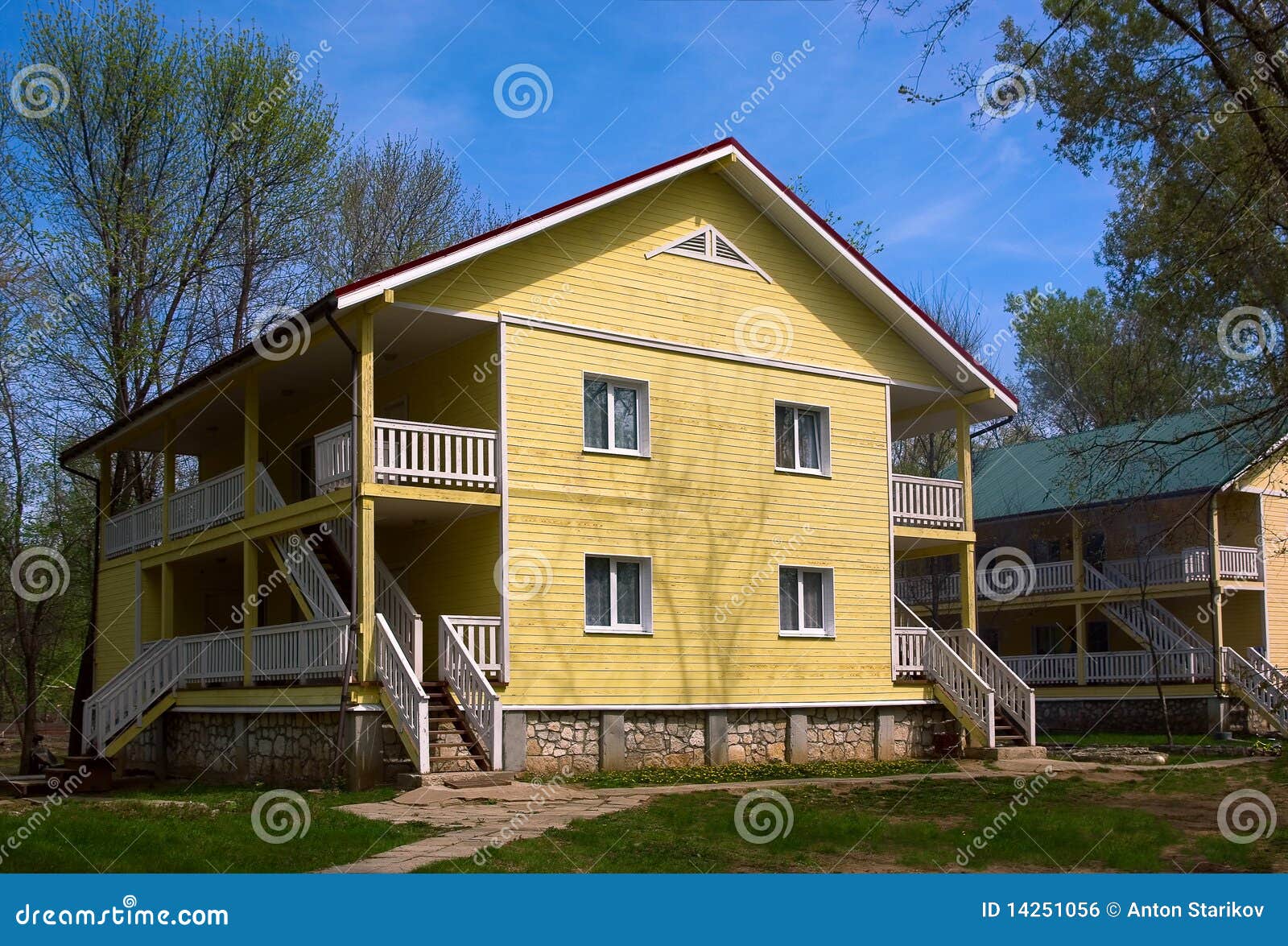 Camp cottage stock photo. Image of mansion, estate, camp - 14251056