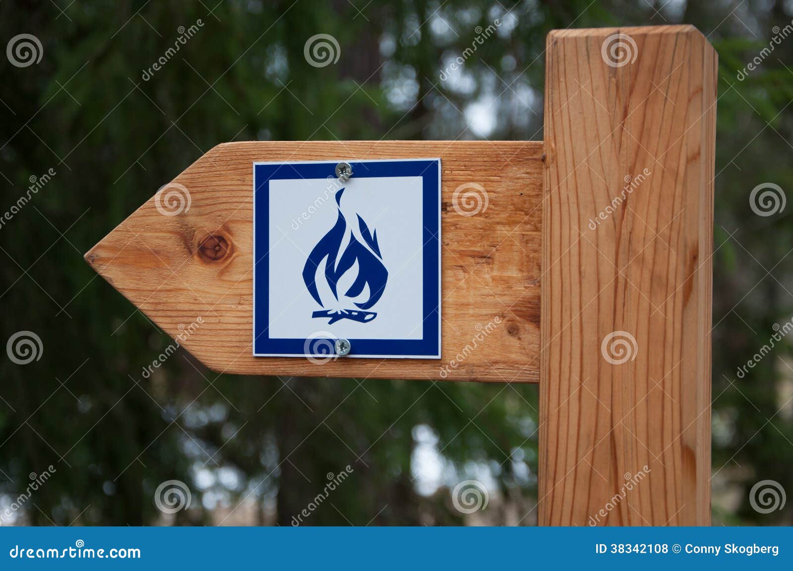 Camp fire sign stock photo. Image of grain, timber, wilderness - 38342108