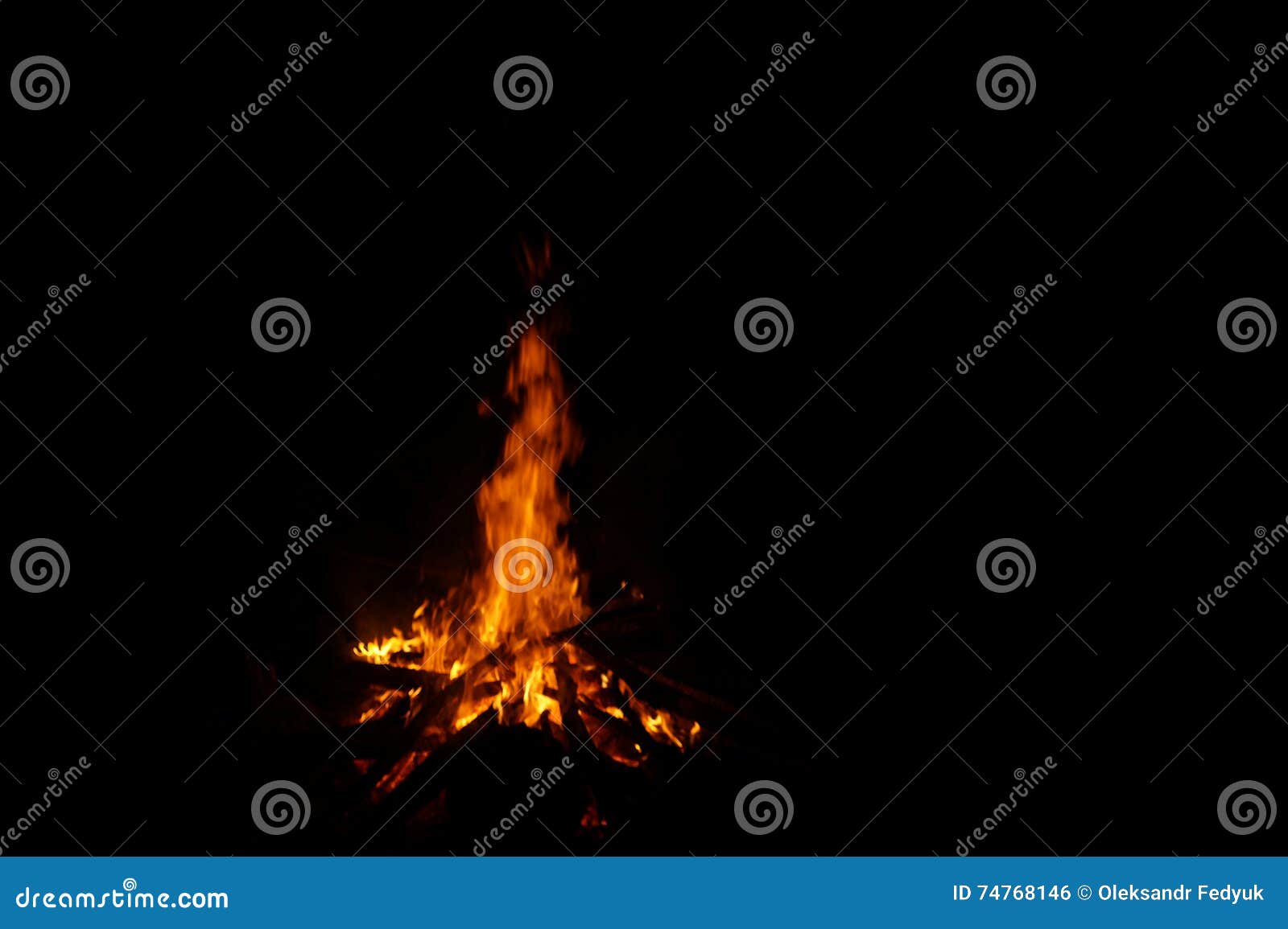 Camp Fire Stack stock photo. Image of fire, fireplace - 74768146
