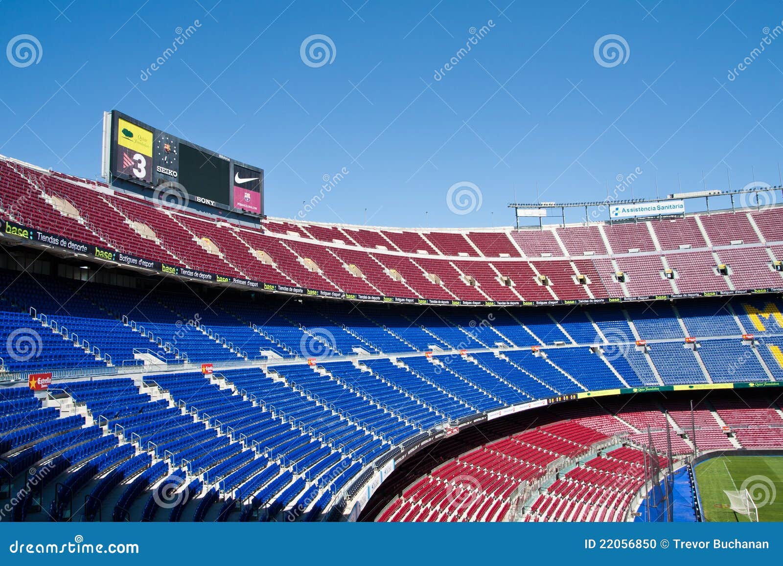 Camp Nou editorial image. Image of people, camp, beauty - 22056850