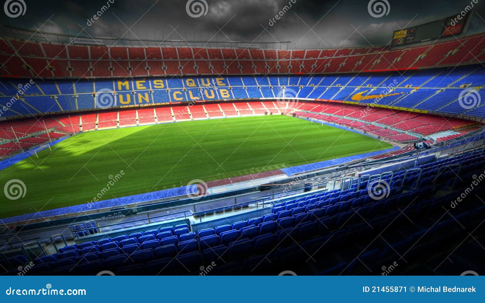 Camp Nou Stadium Map