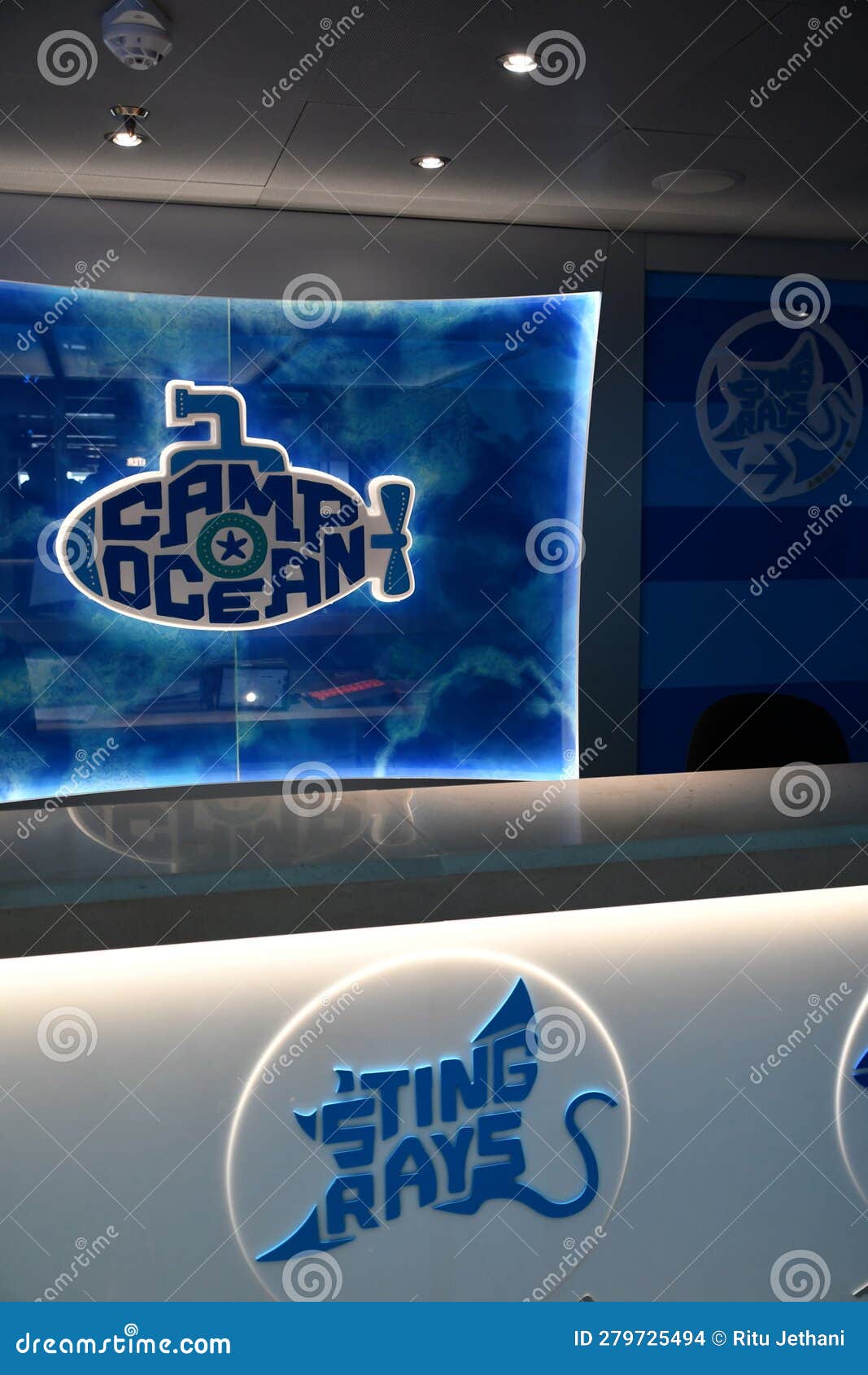 Camp Ocean Aboard the Carnival Panorama Cruise Ship Editorial Stock ...