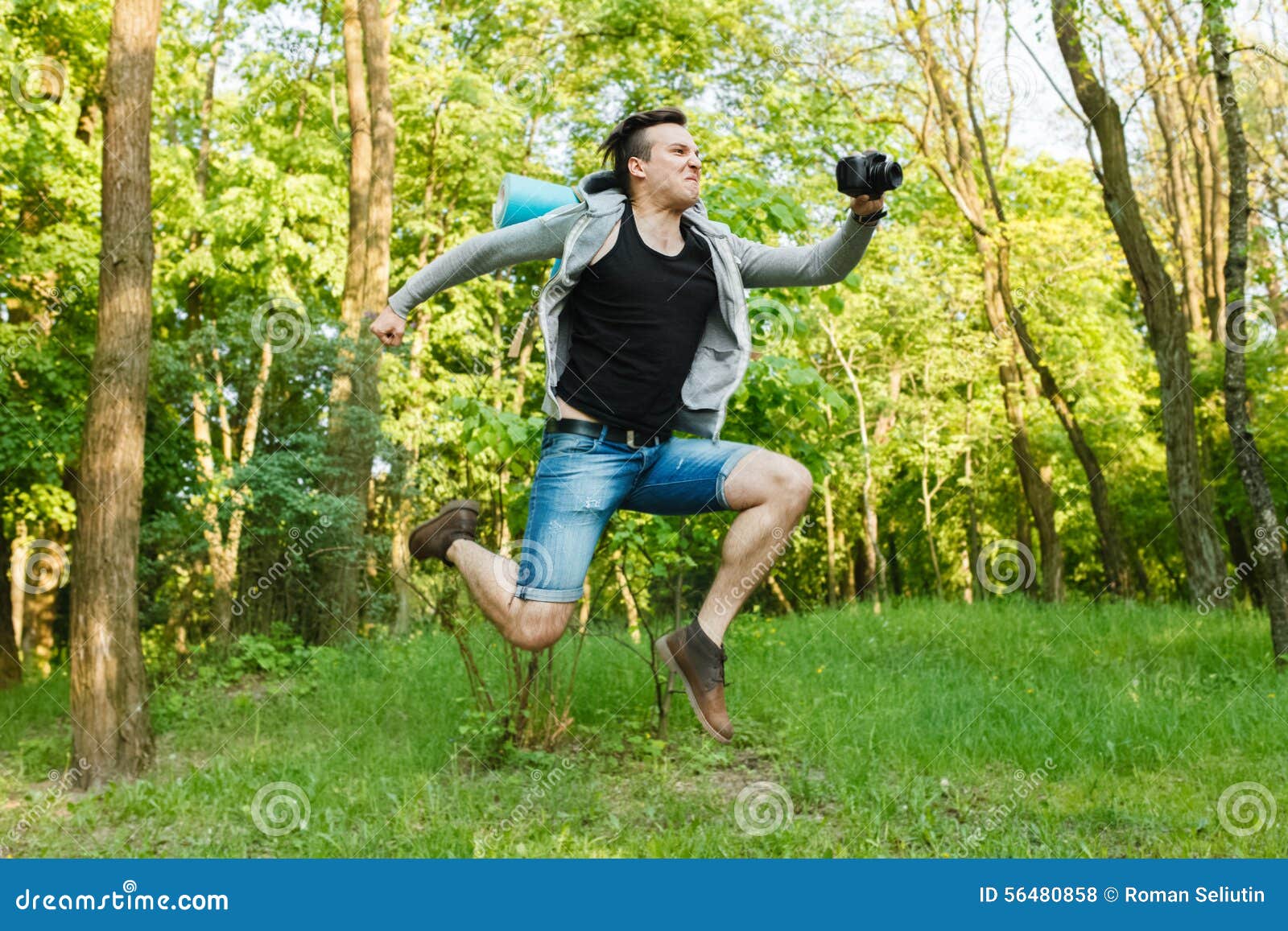 Campaign, the Guy Running Camera. Photographs Stock Photo - Image of ...