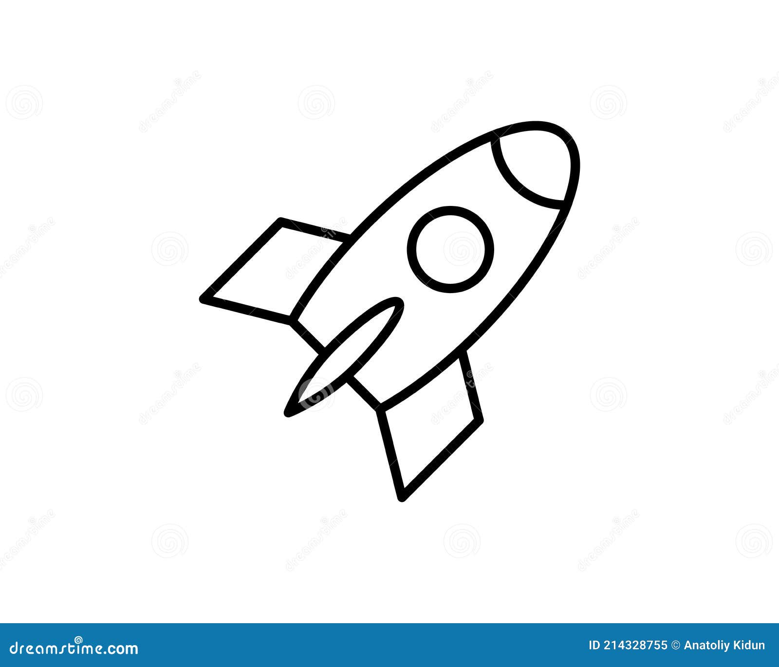 Campaign Launch Vector Icon, Rocket Symbol. Modern, Simple Flat Vector ...