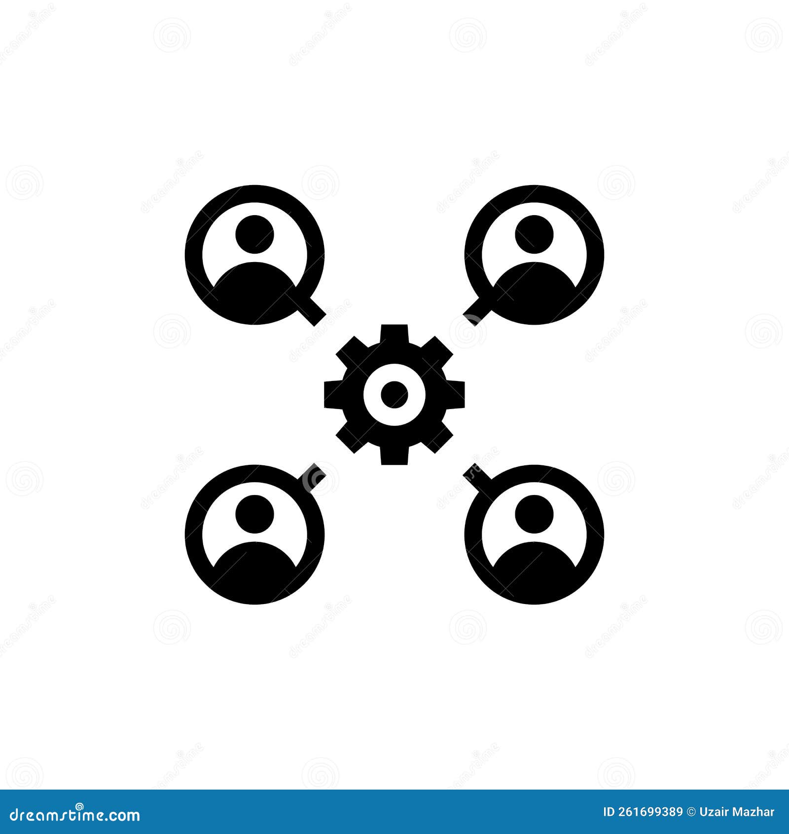 CAMPAIGN MANAGEMENT Icon in Vector. Logotype Stock Illustration ...