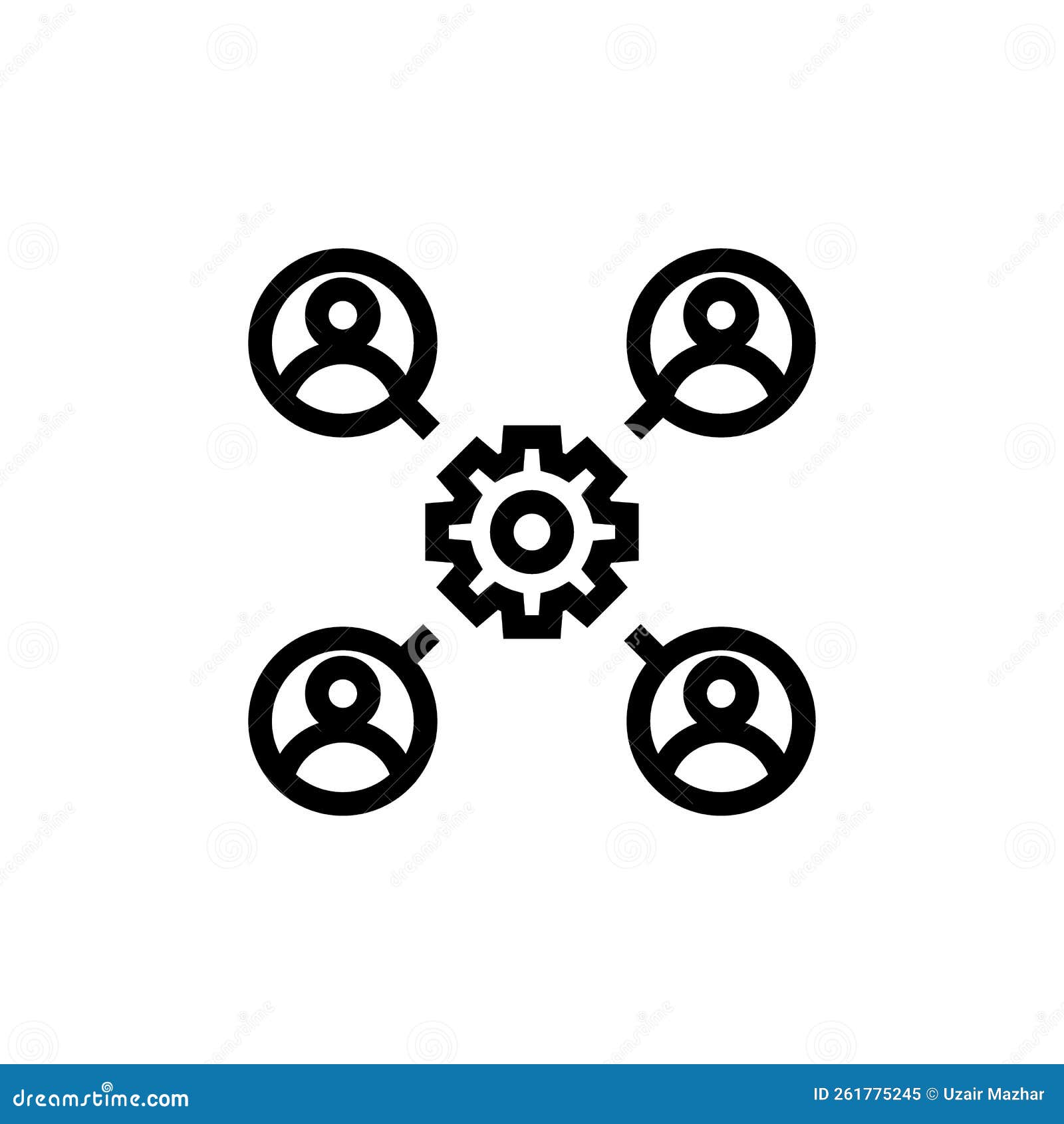 CAMPAIGN MANAGEMENT Icon in Vector. Logotype Stock Illustration ...