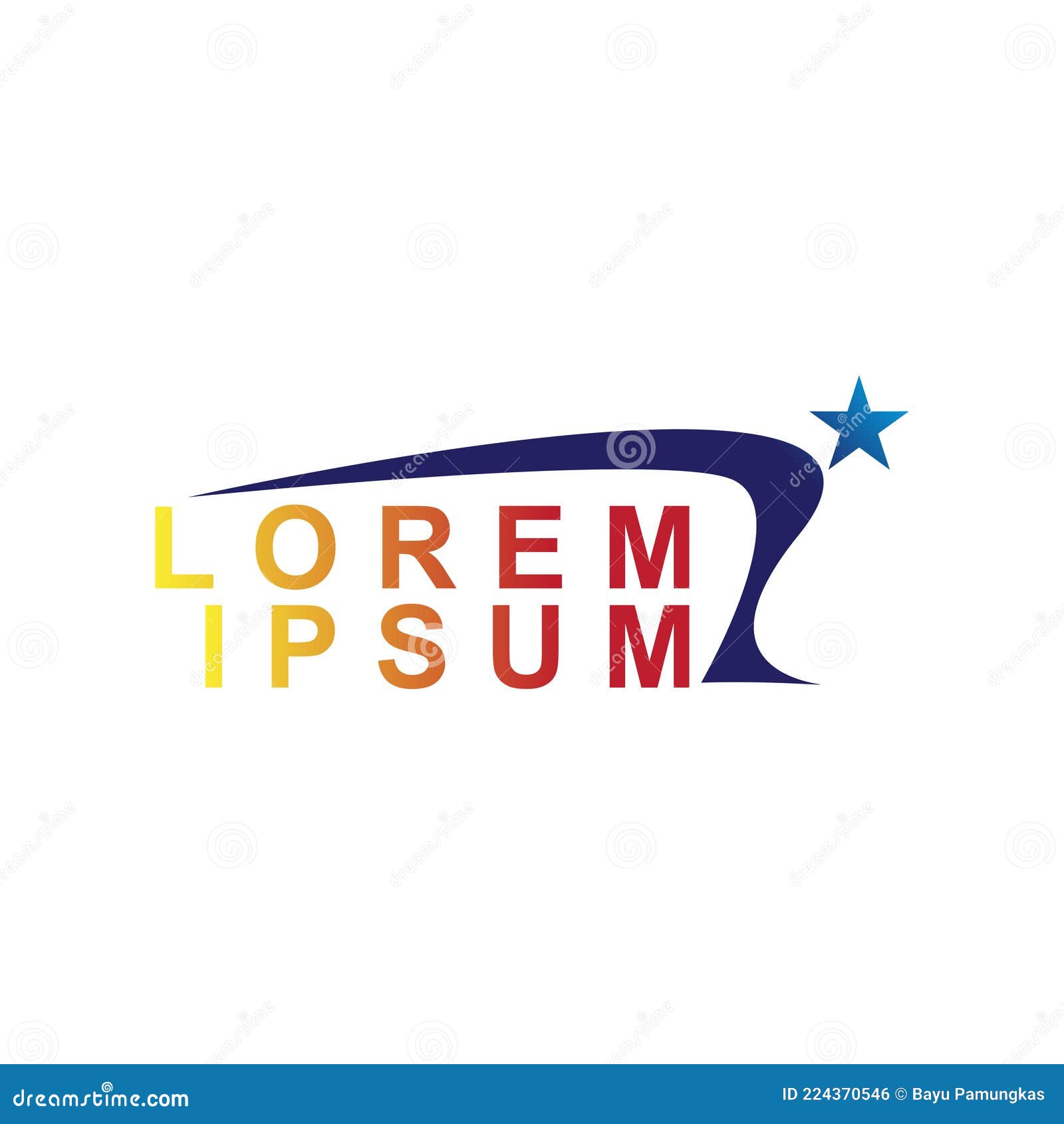 Campaign Star Logotype Vector Template Stock Vector - Illustration of ...