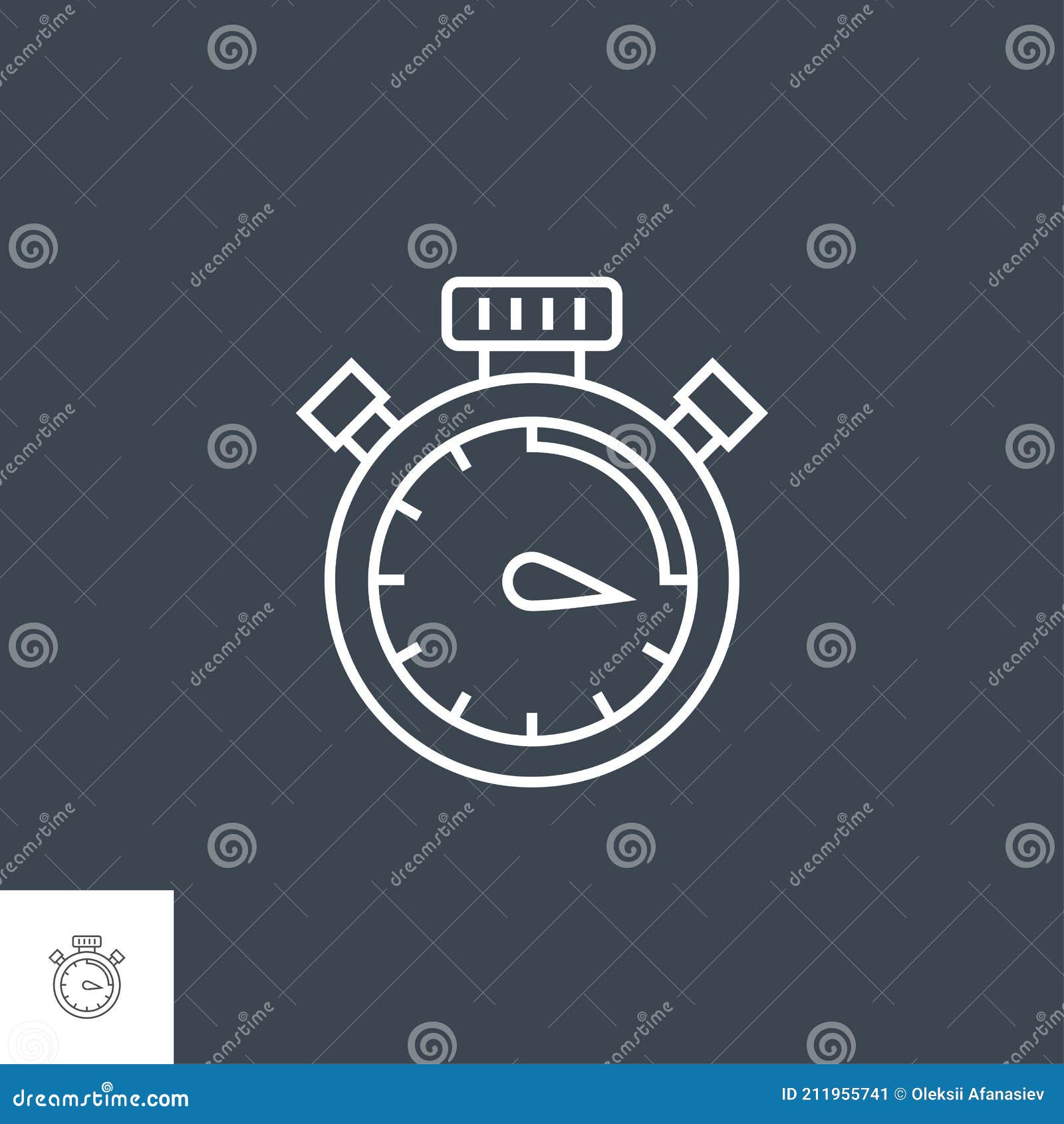 Campaign Timing Icon stock vector. Illustration of concept - 211955741