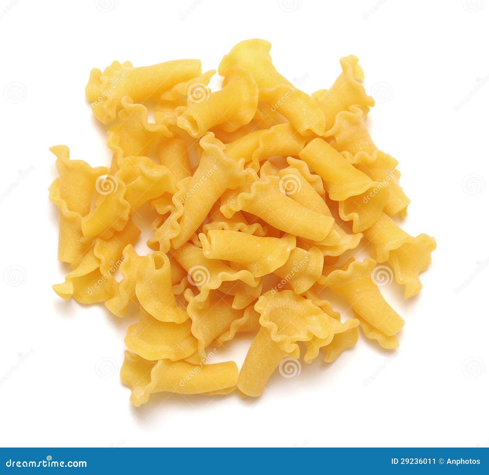 Campanelle pasta stock image. Image of background, twists - 29236011
