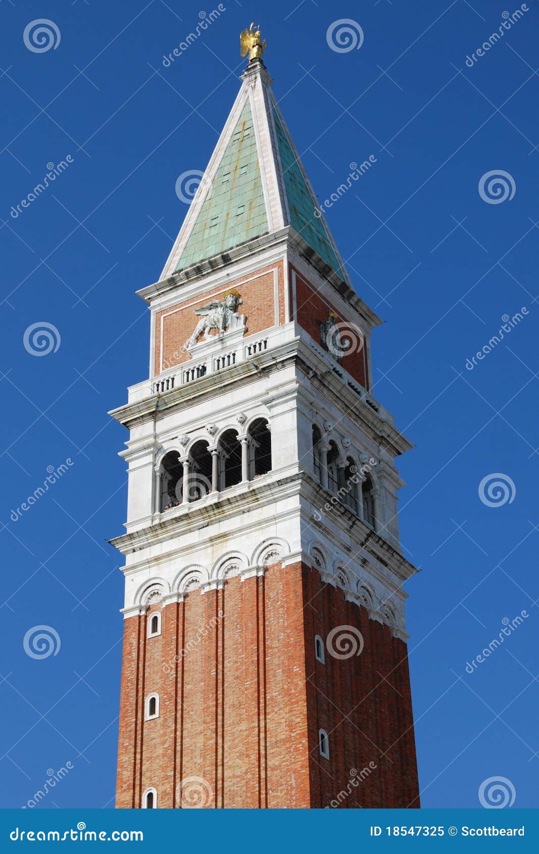 Campanile Bell Tower, Venice, Italy Stock Image - Image of history ...