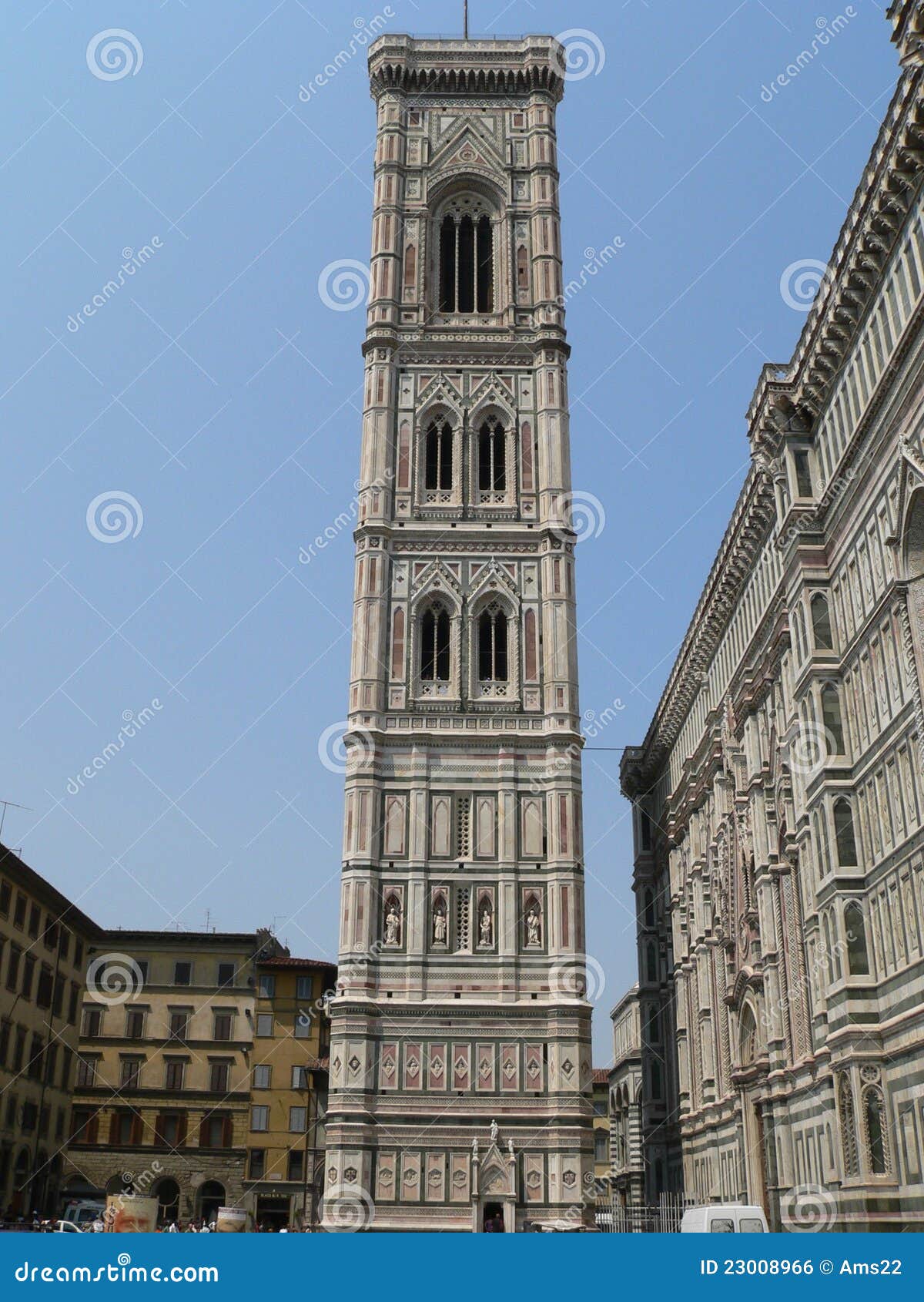 Campanile Di Giotto, Firenze ( Italia ) Stock Photo - Image of ...