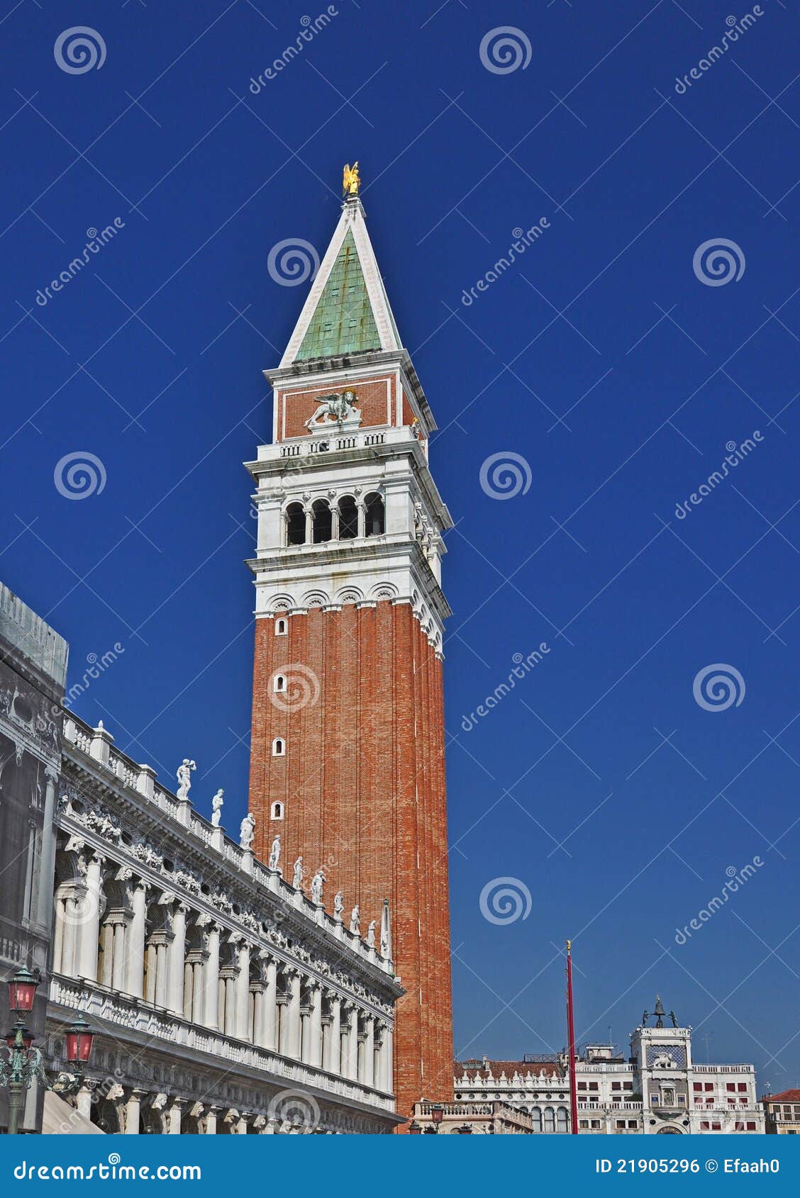 The Campanile in St Mark S Square Venice Stock Photo - Image of saint ...