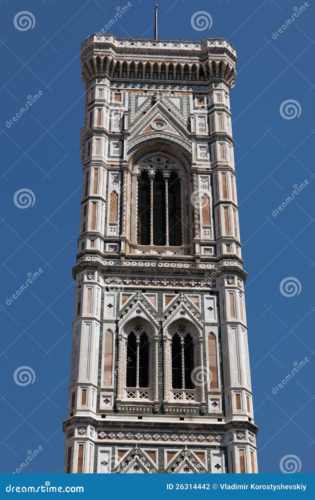 Campanile tower stock photo. Image of europe, italian - 26314442