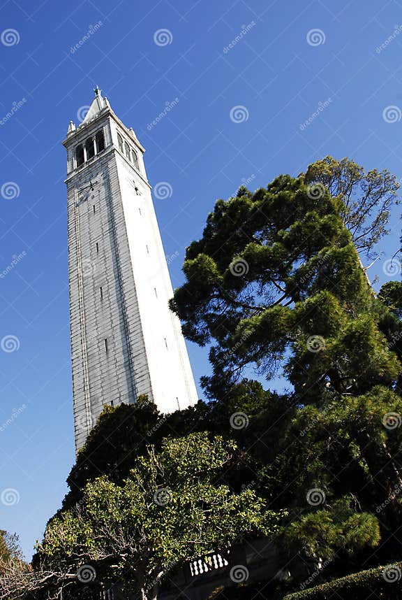 The Campanile at UC Berkeley Stock Image - Image of dynamic, university ...