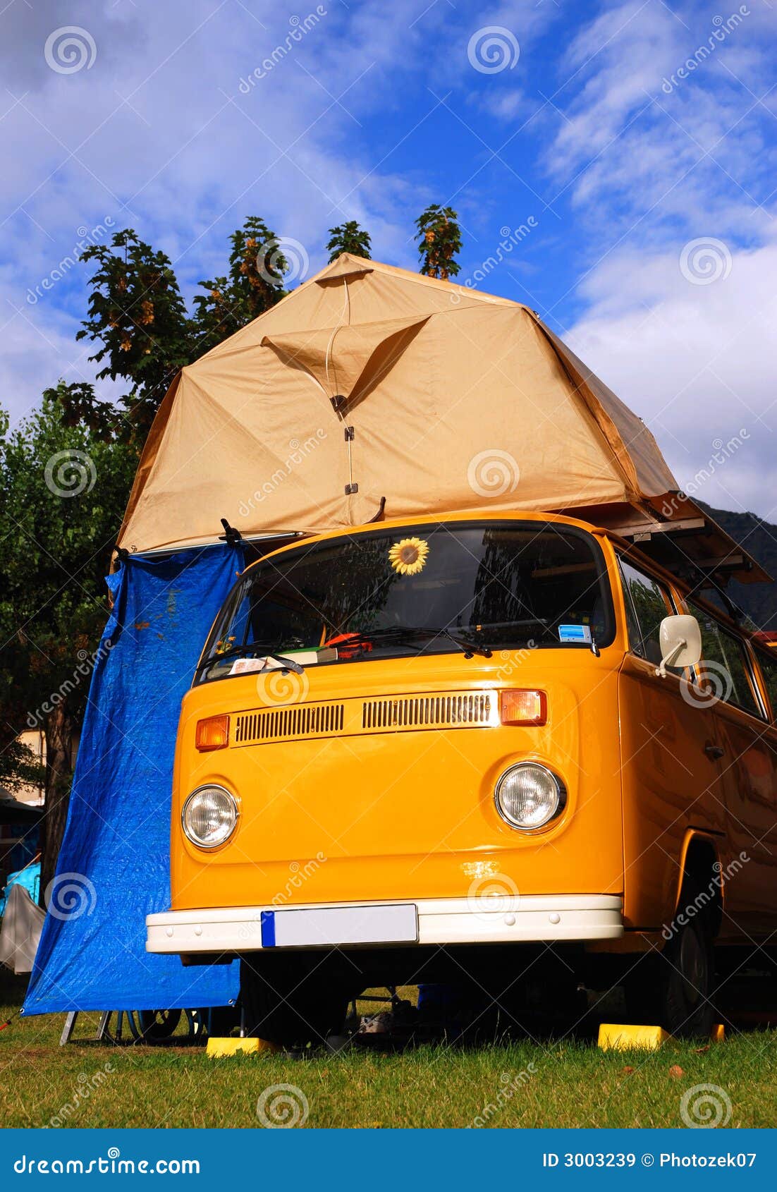 Camper fun! stock image. Image of relax, vintage, tent - 3003239