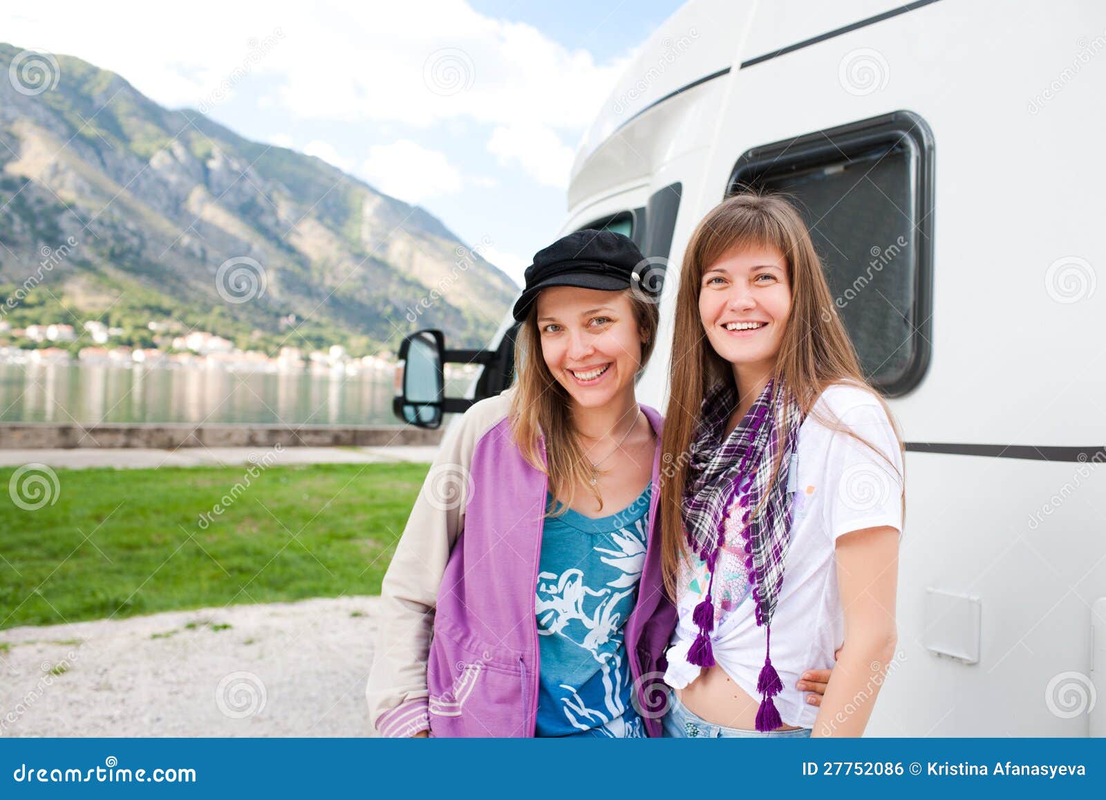 Camper Girls stock photo. Image of happy, recreational - 27752086