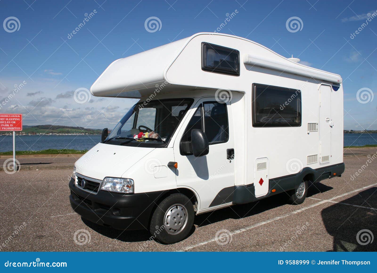 Camper van stock image. Image of caravan, travel, camper - 9588999