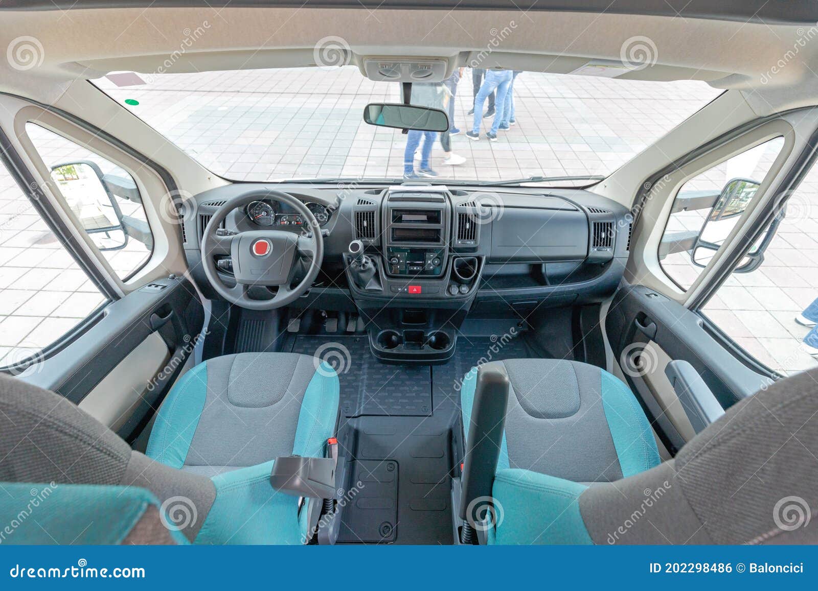 Camper Van Cabin stock photo. Image of seats, camper - 202298486