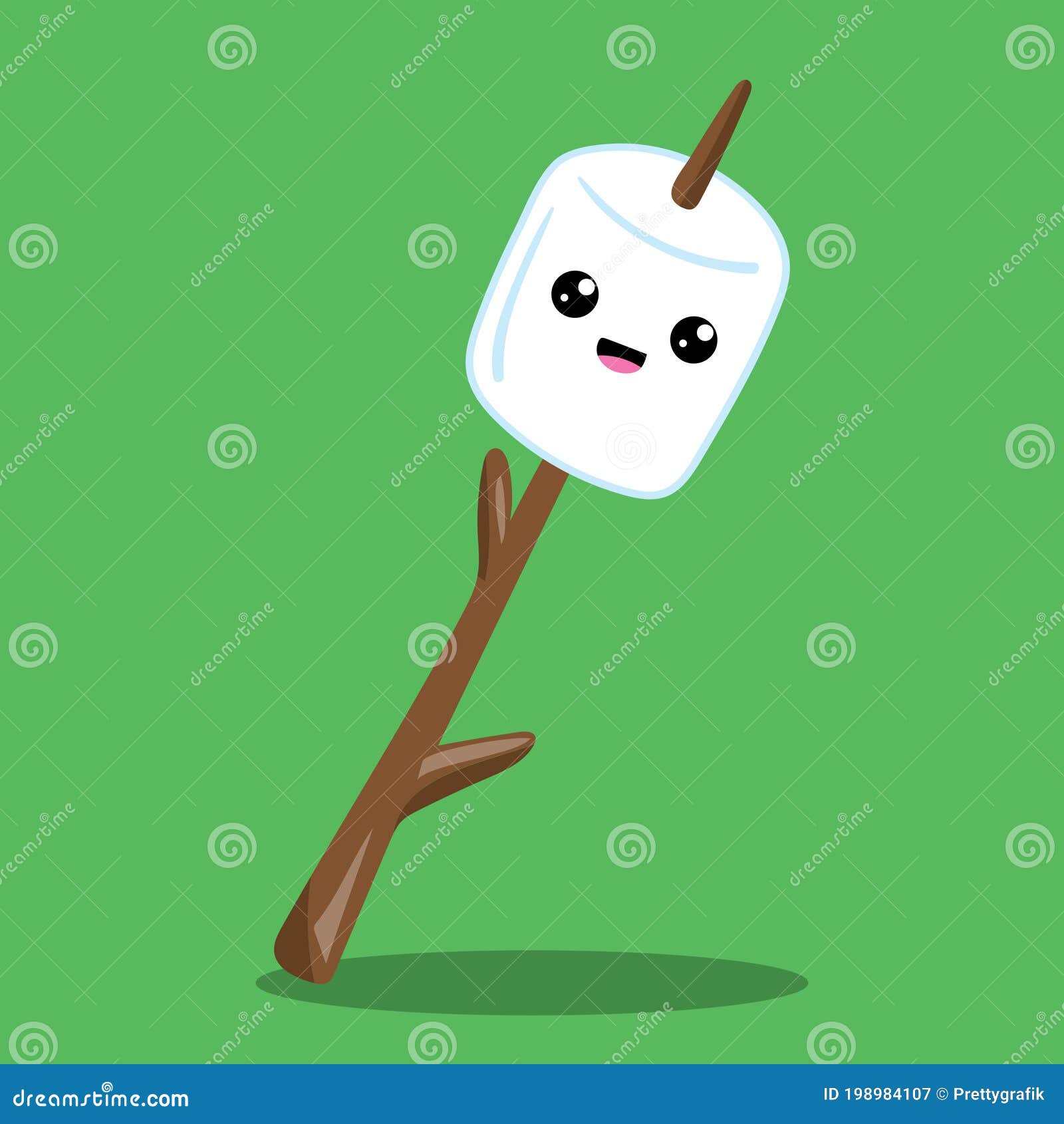 Campers Smiley Marsmallow 07 Stock Vector - Illustration of campers ...