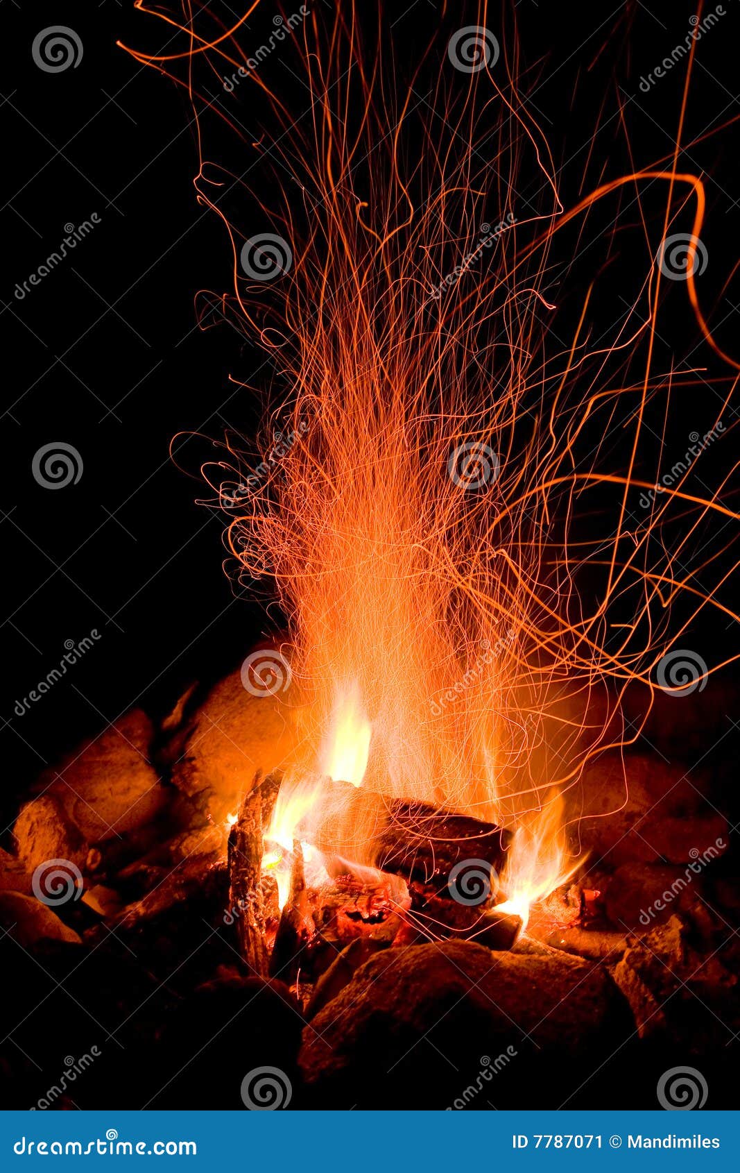 Campfire stock image. Image of stoke, wood, trails, hearth - 7787071
