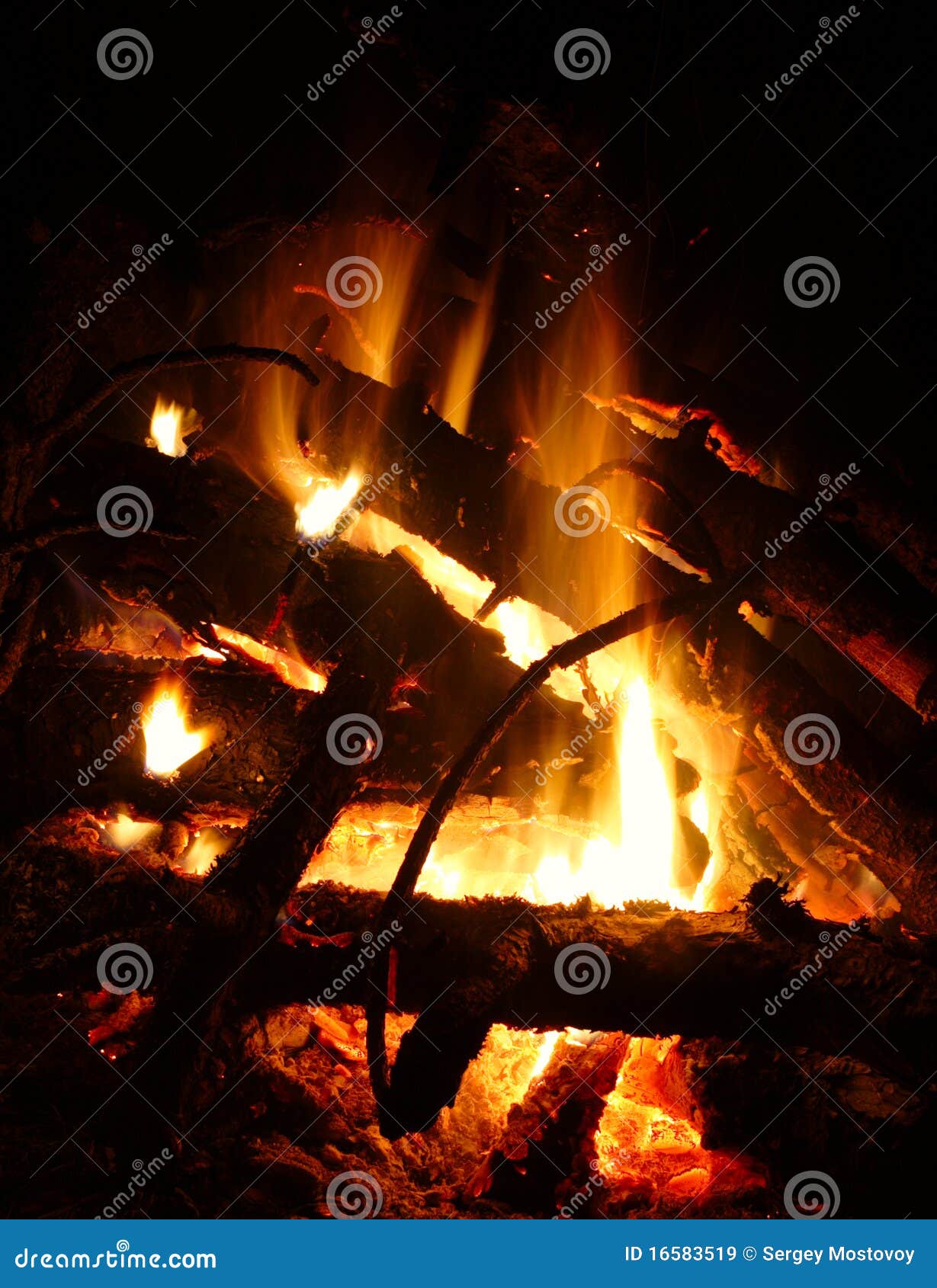 Campfire background stock image. Image of fire, color - 16583519