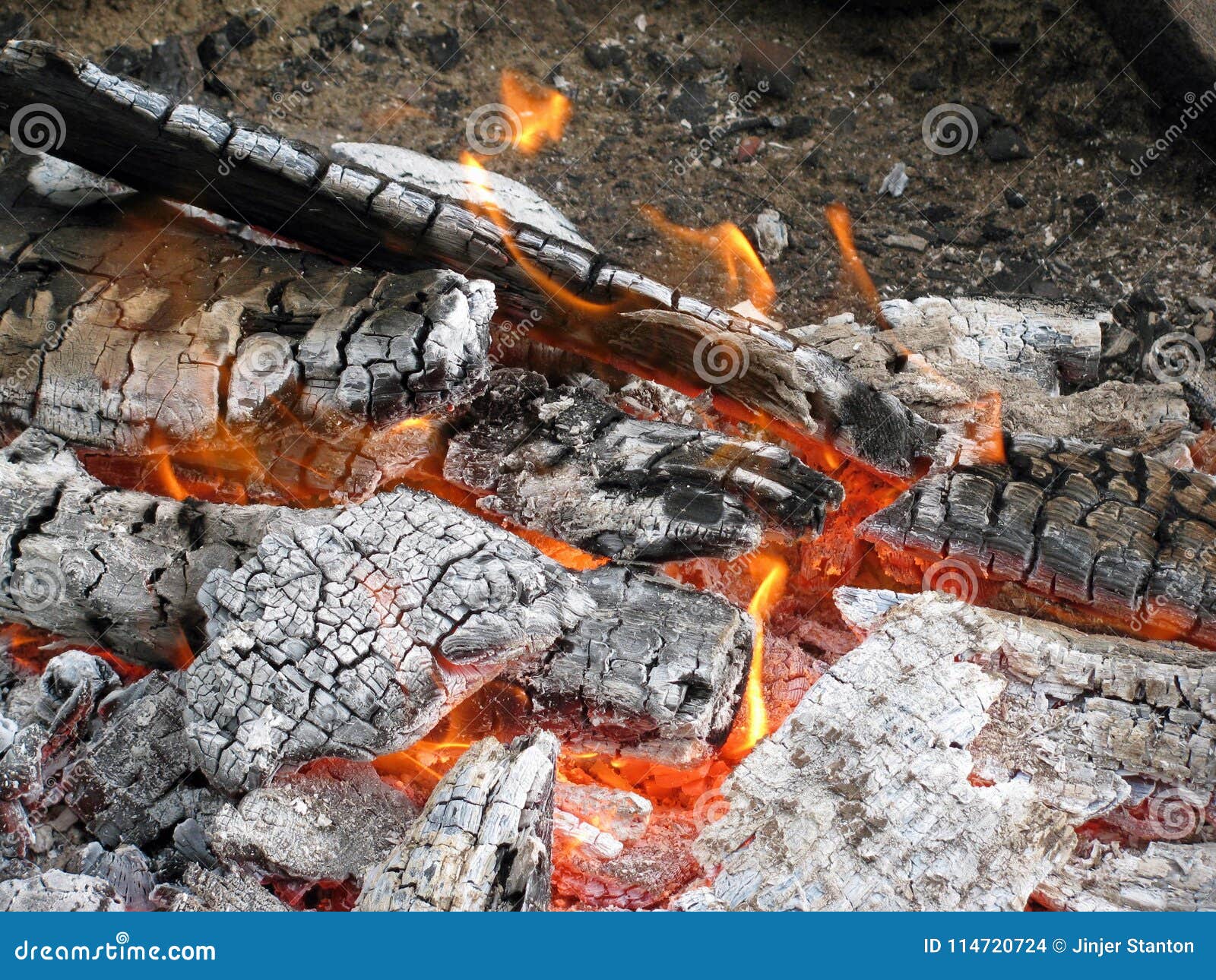 Low burning fire stock photo. Image of burnt, flame - 114720724