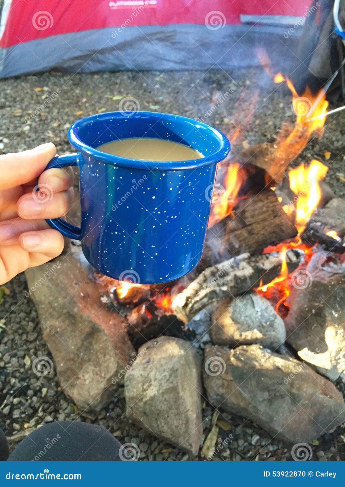Campfire Coffee Royalty-Free Stock Photo | CartoonDealer.com #55217385