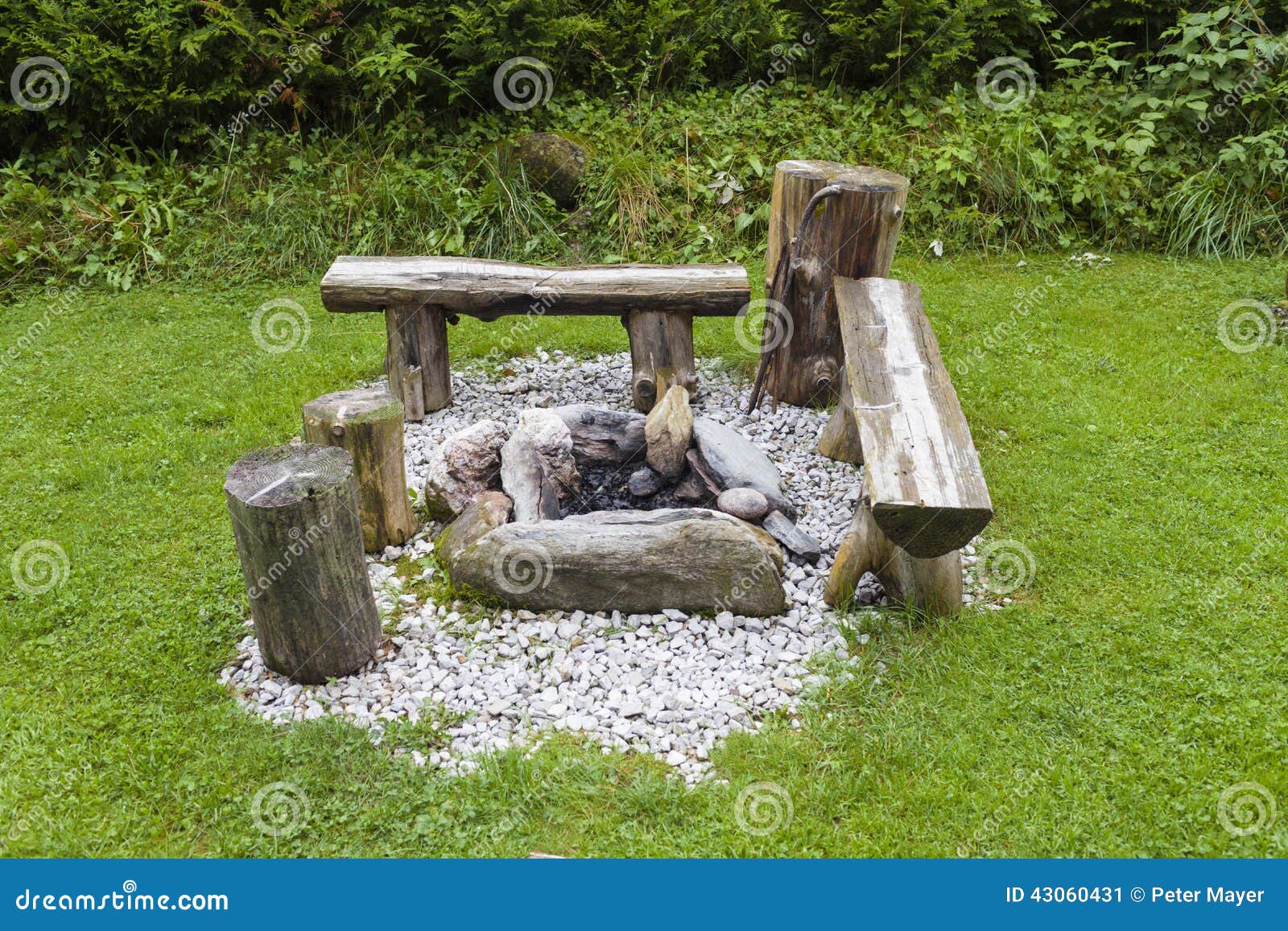 Campfire place stock image. Image of dark, grain, cooking - 43060431