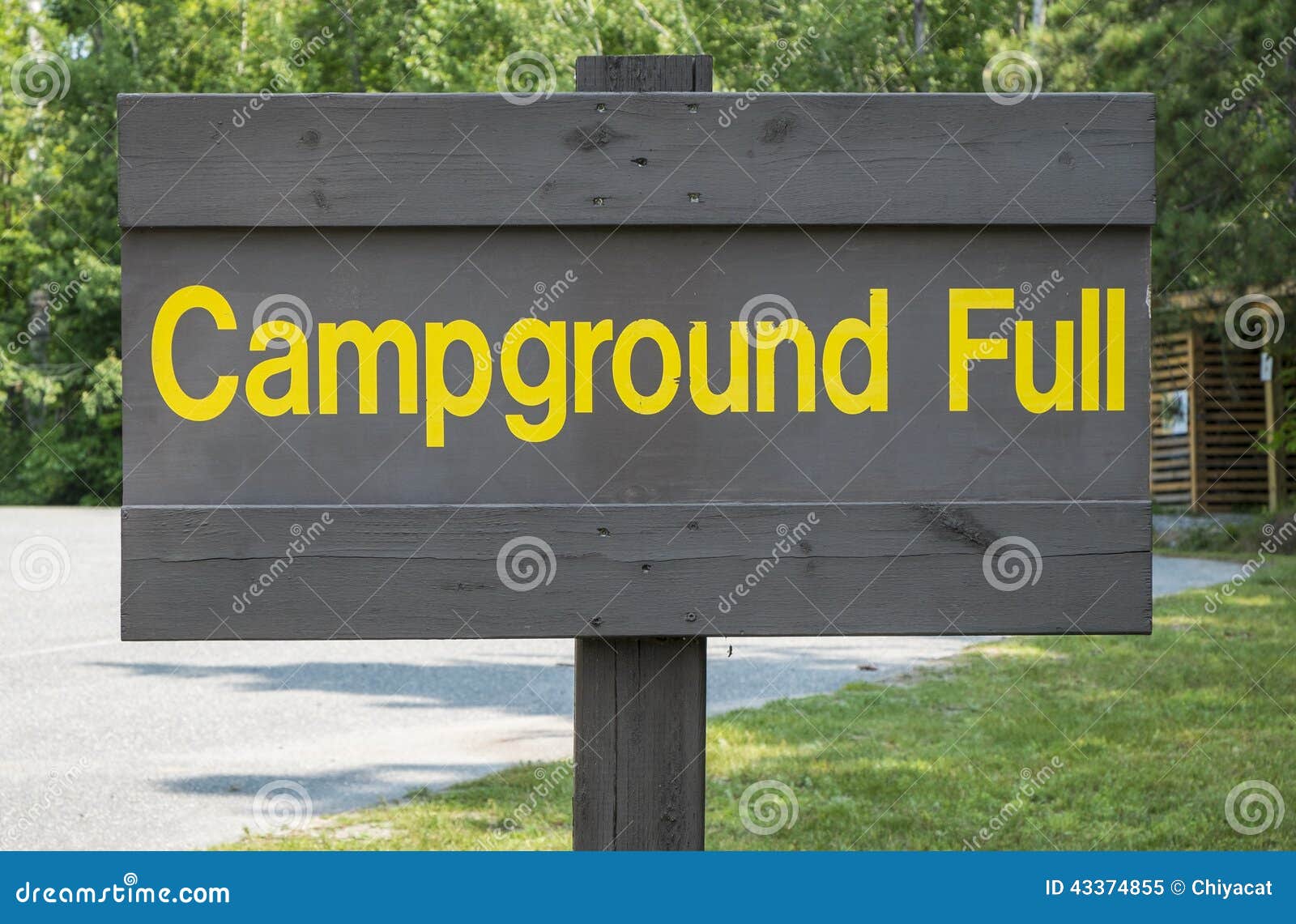 Campground Sign stock image. Image of sign, campground - 43374855