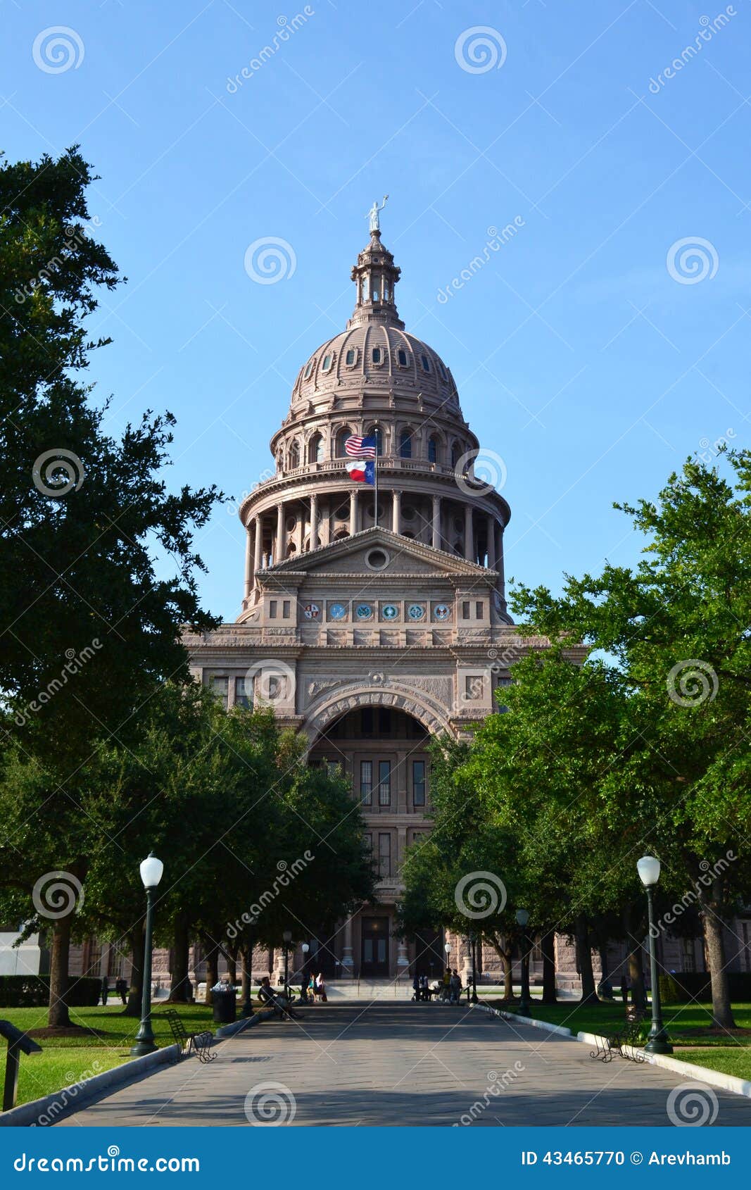 Campidoglio Dello Stato, Austin, Il Texas Fotografia Stock - Immagine ...
