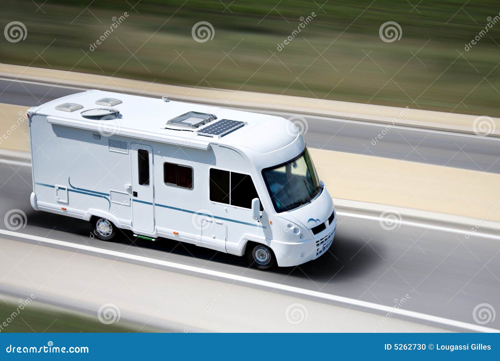Camping car stock photo. Image of automobile, drive, caravan - 5262730