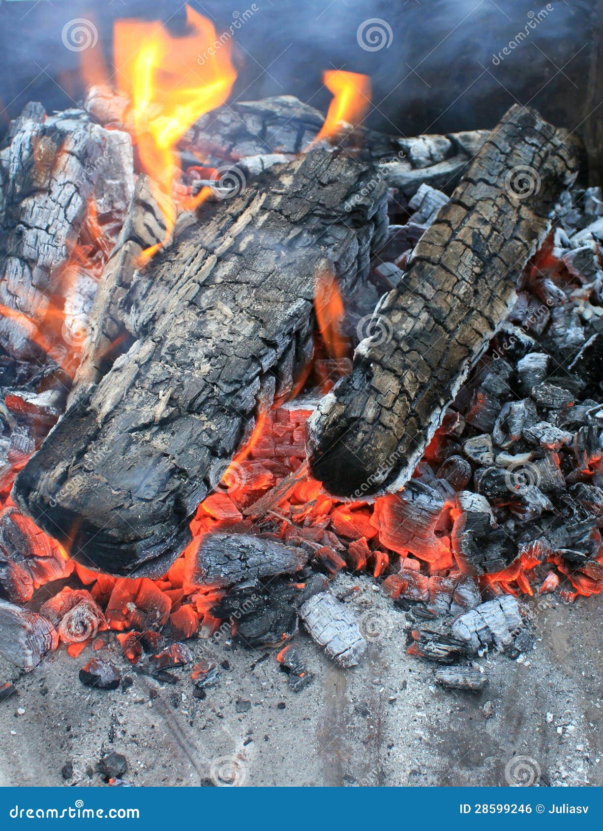Camping fire stock photo. Image of exploding, fire, coals - 28599246
