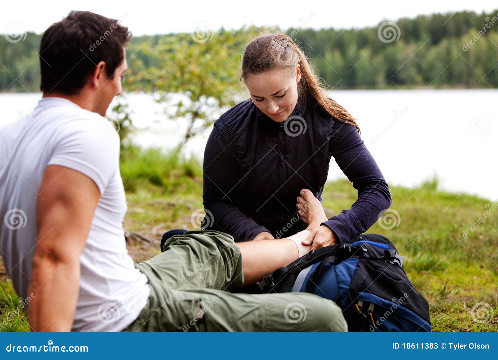 Camping First Aid stock image. Image of apply, active - 10611383