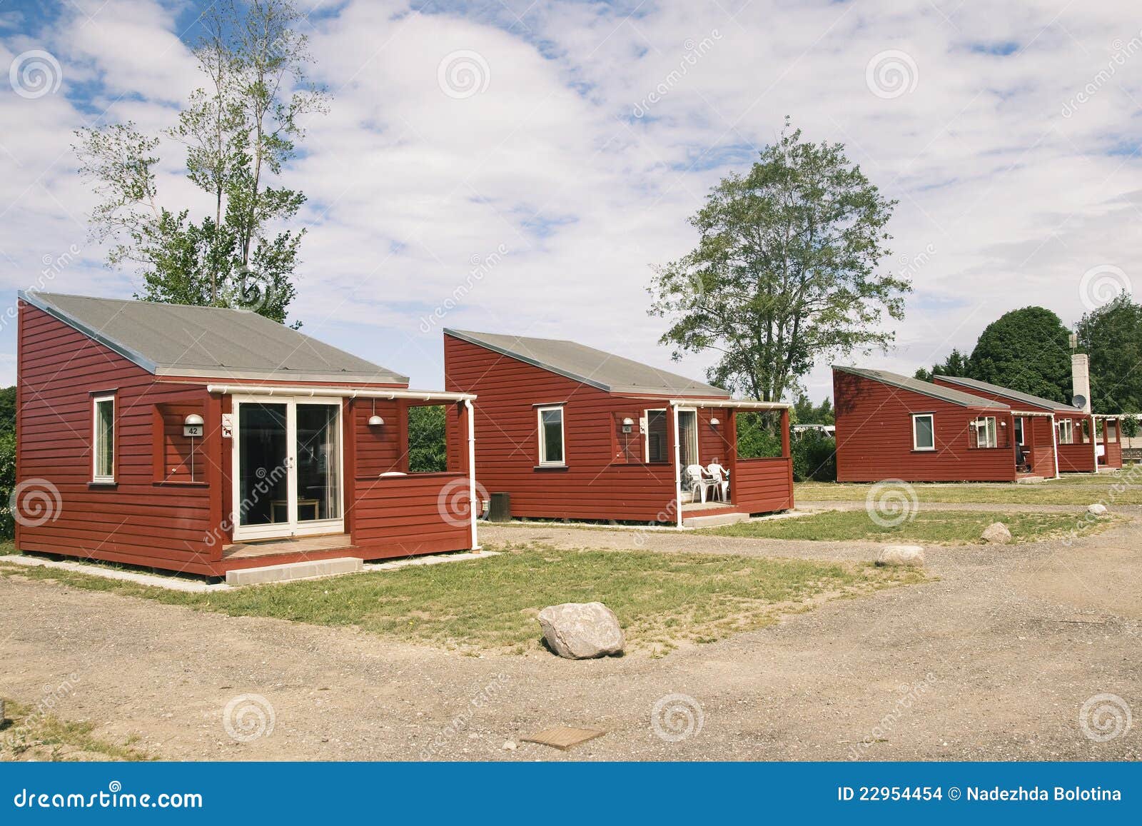 Camping houses stock photo. Image of cottage, residential - 22954454