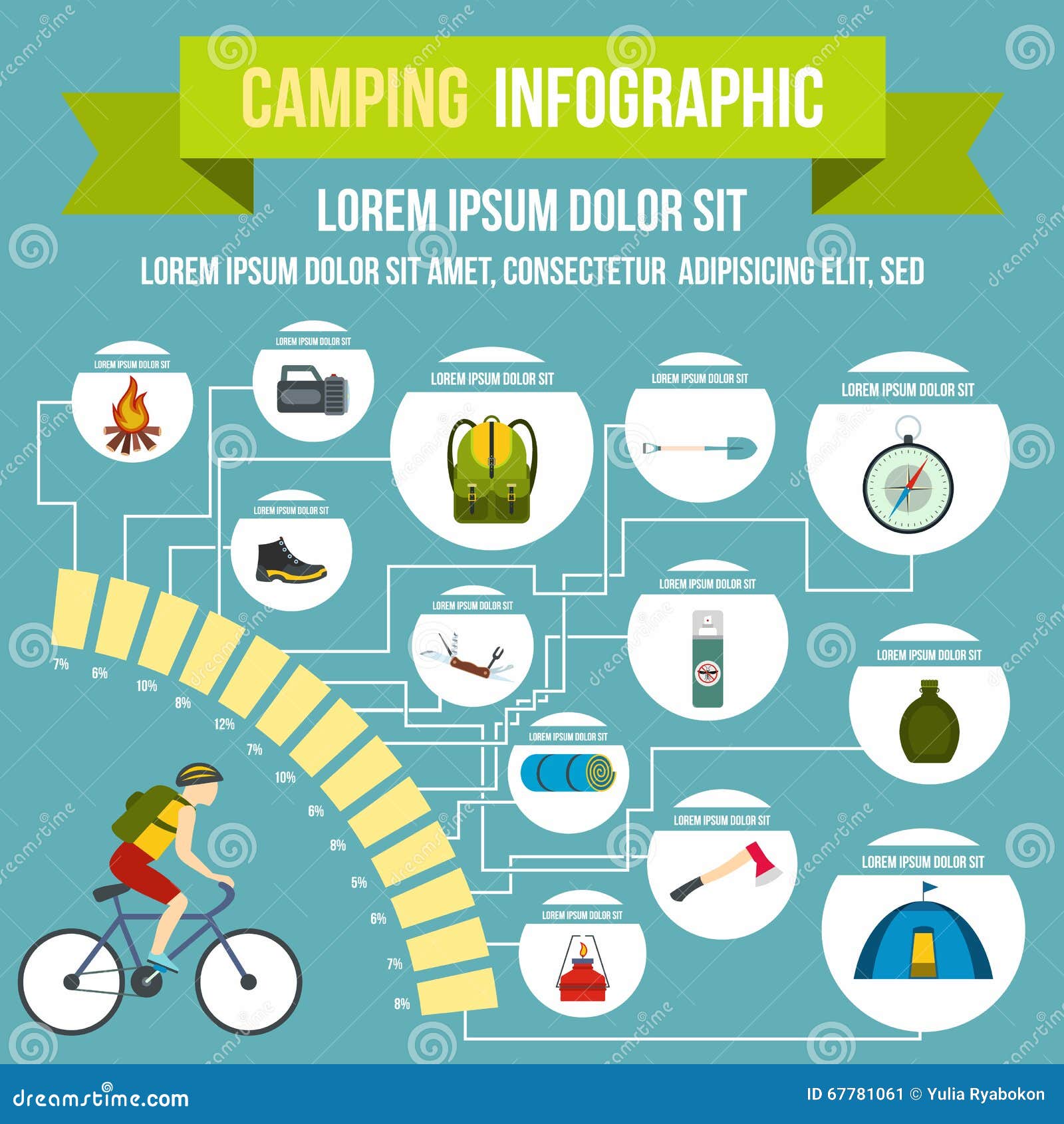 Camping Infographic