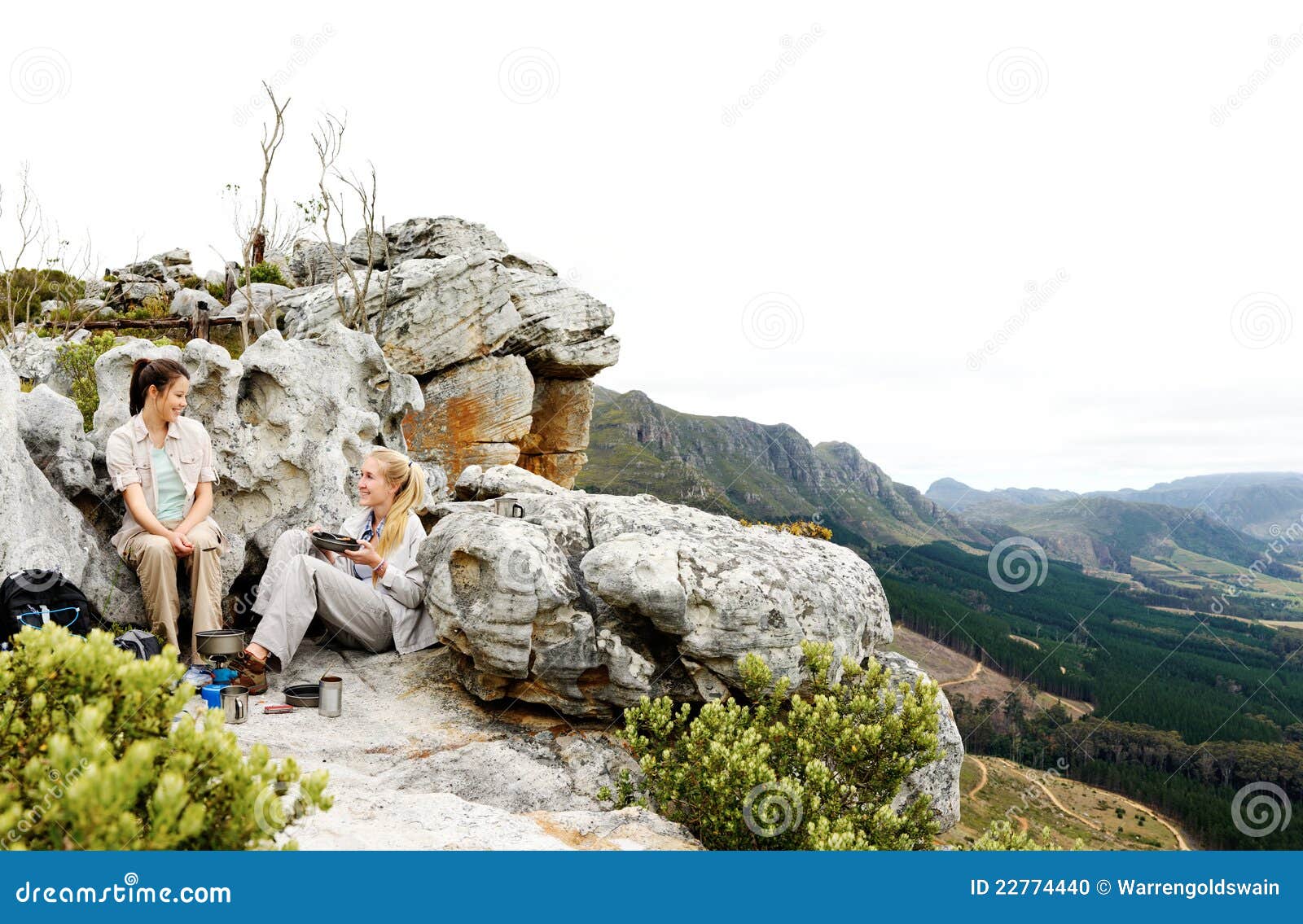 Camping panoramic hike stock photo. Image of country - 22774440