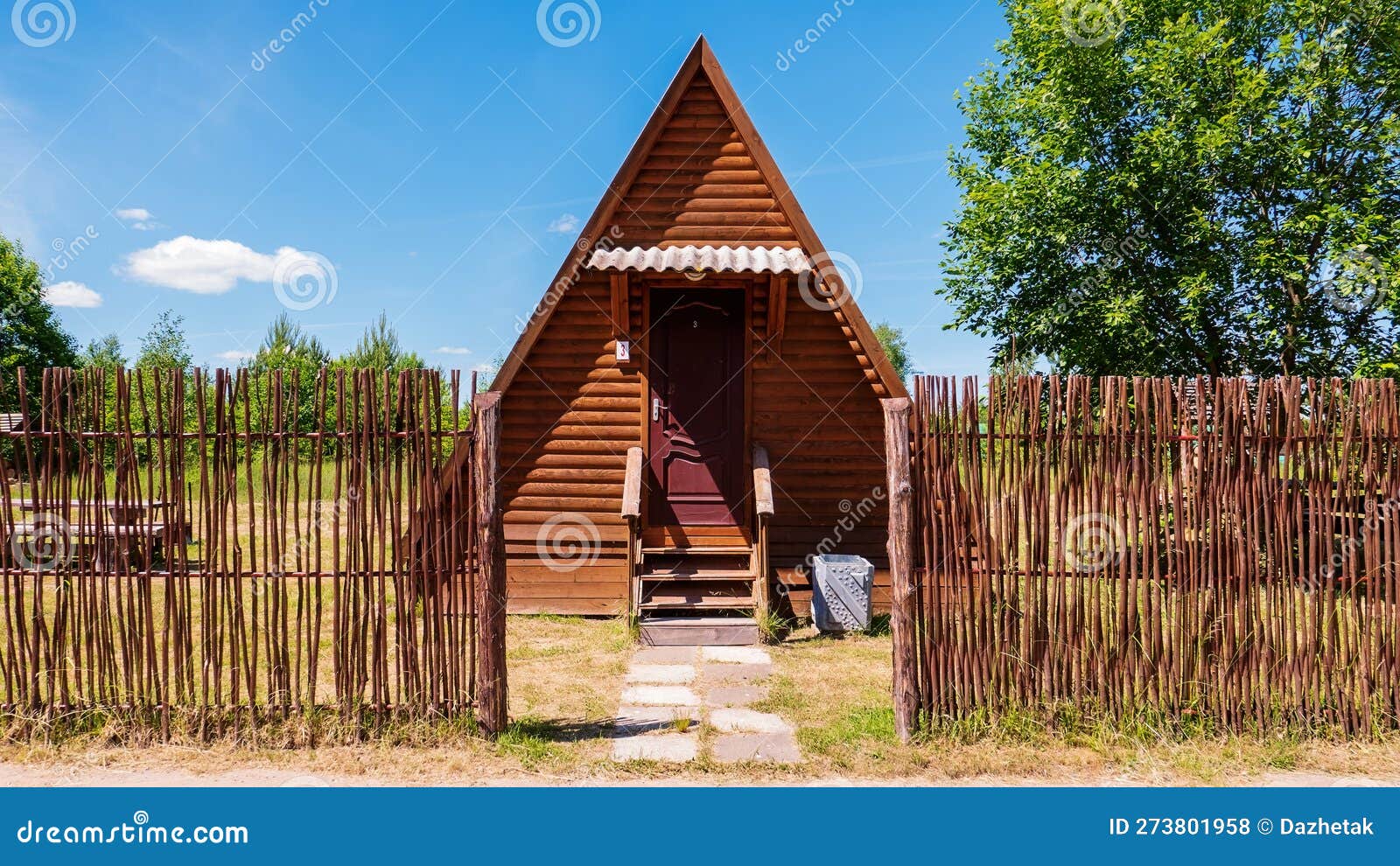 Camping. a Place To Relax in Nature Stock Photo - Image of leisure ...