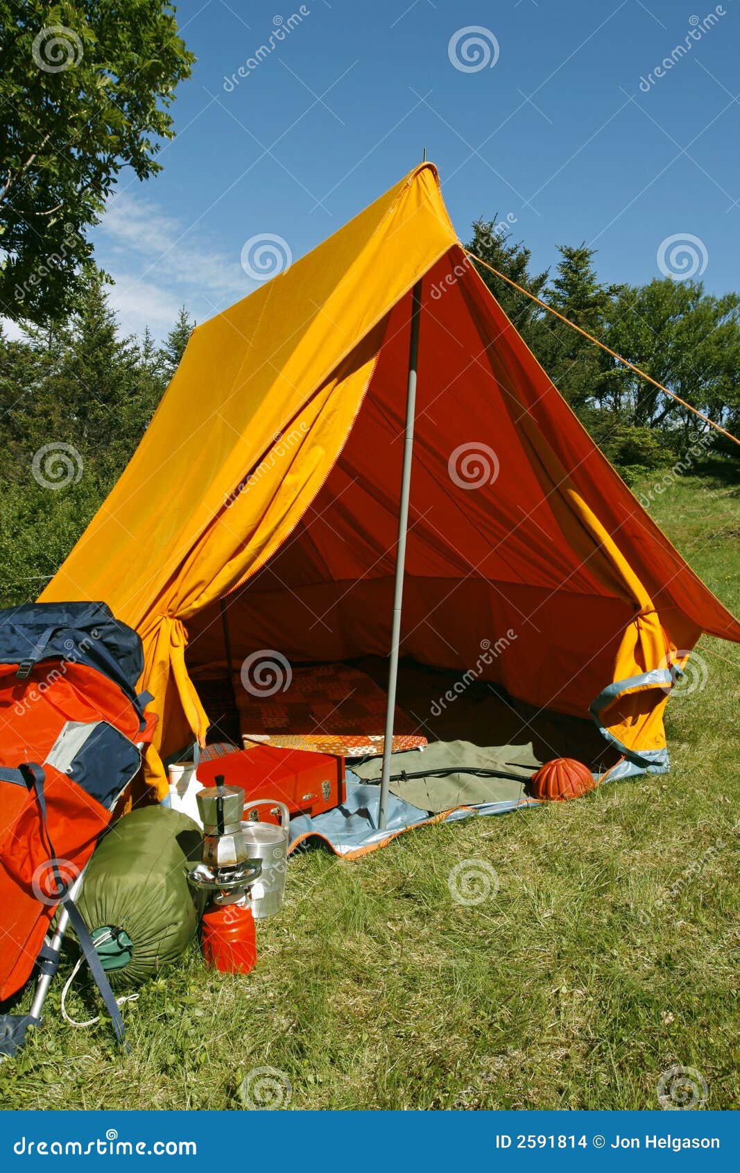 Camping site stock photo. Image of hitch, camping, outdoors - 2591814