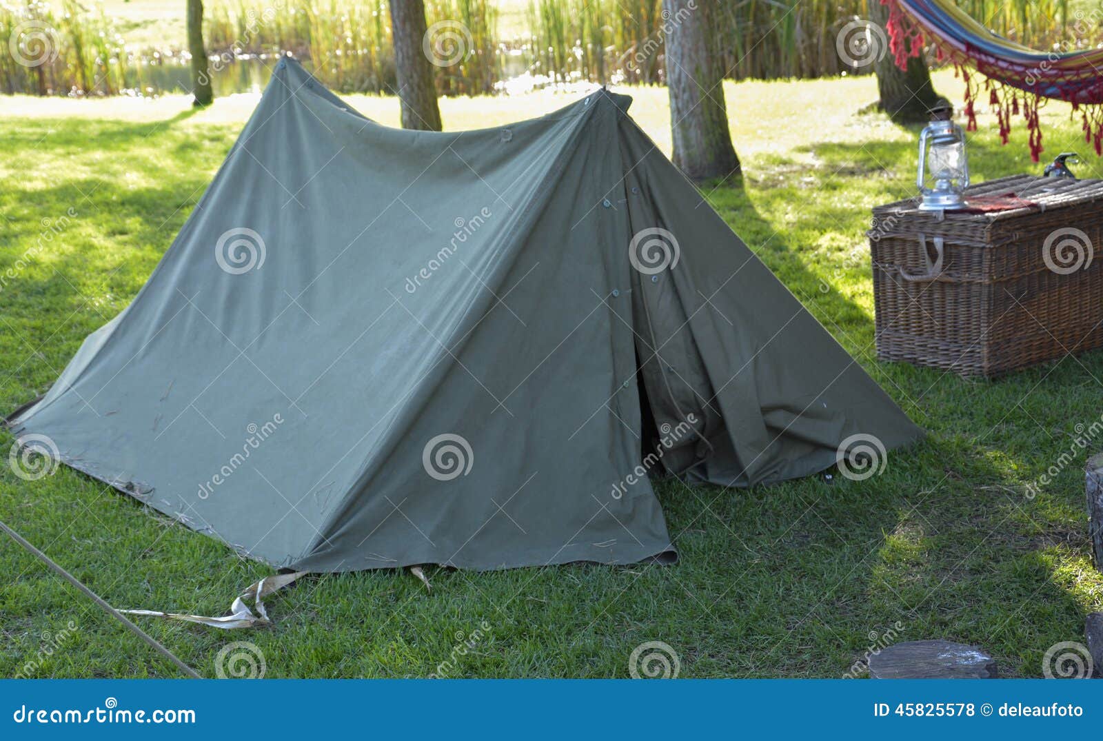 Camping Tent Stock Photography | CartoonDealer.com #45825578