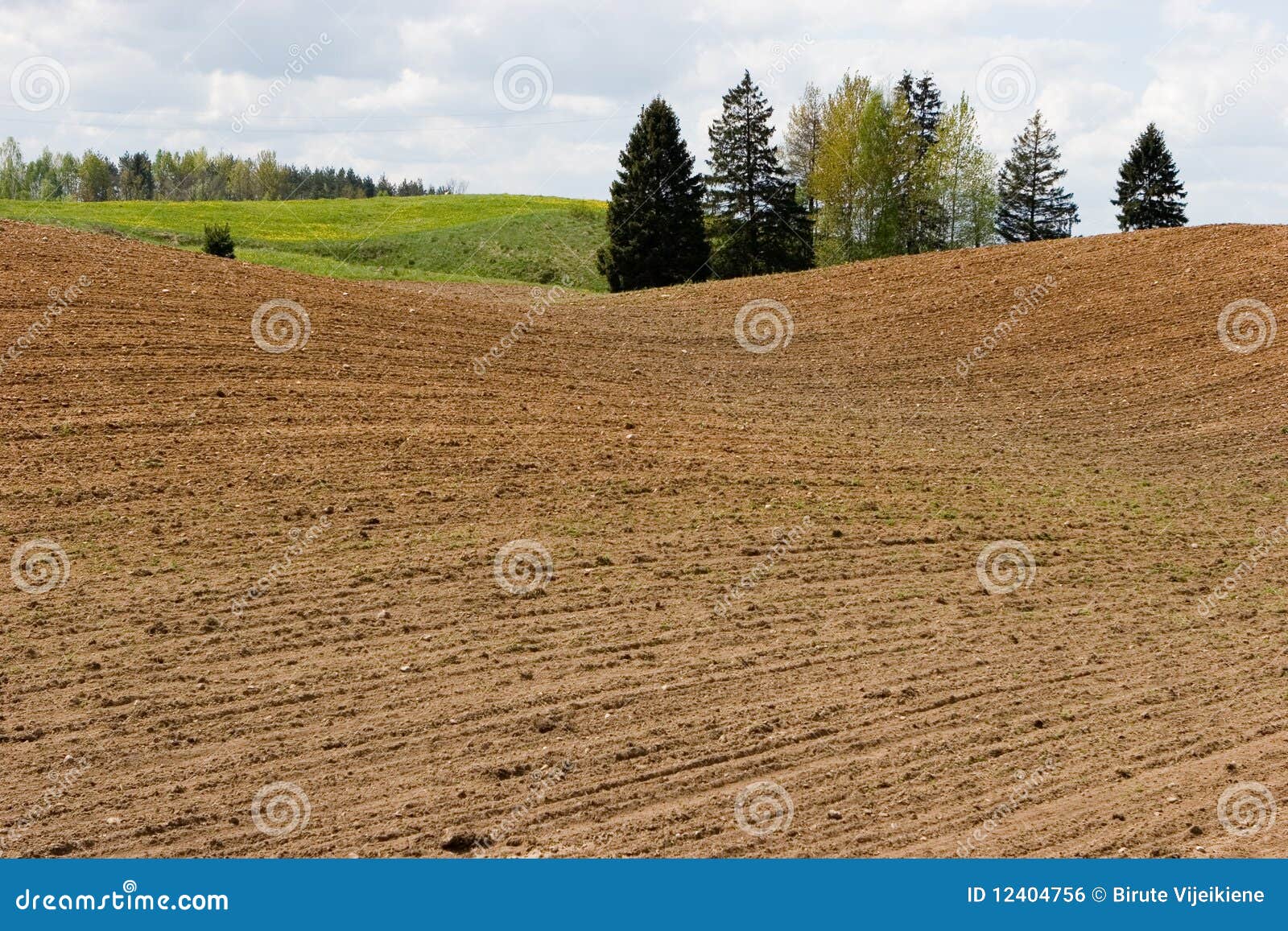 Campo arable foto de archivo. Imagen de europa, europeo - 12404756