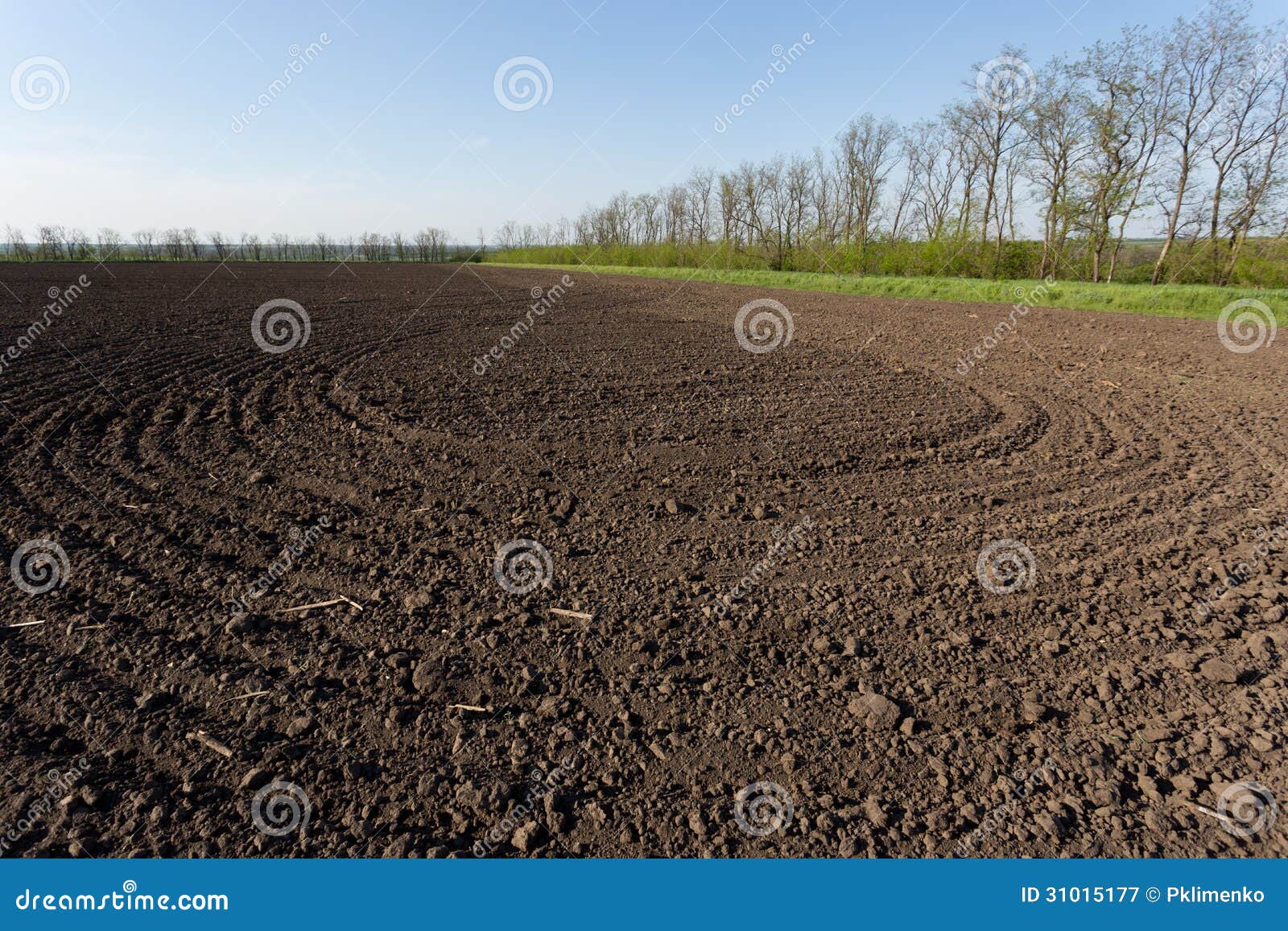 Campo arado imagen de archivo. Imagen de rural, fondo - 31015177