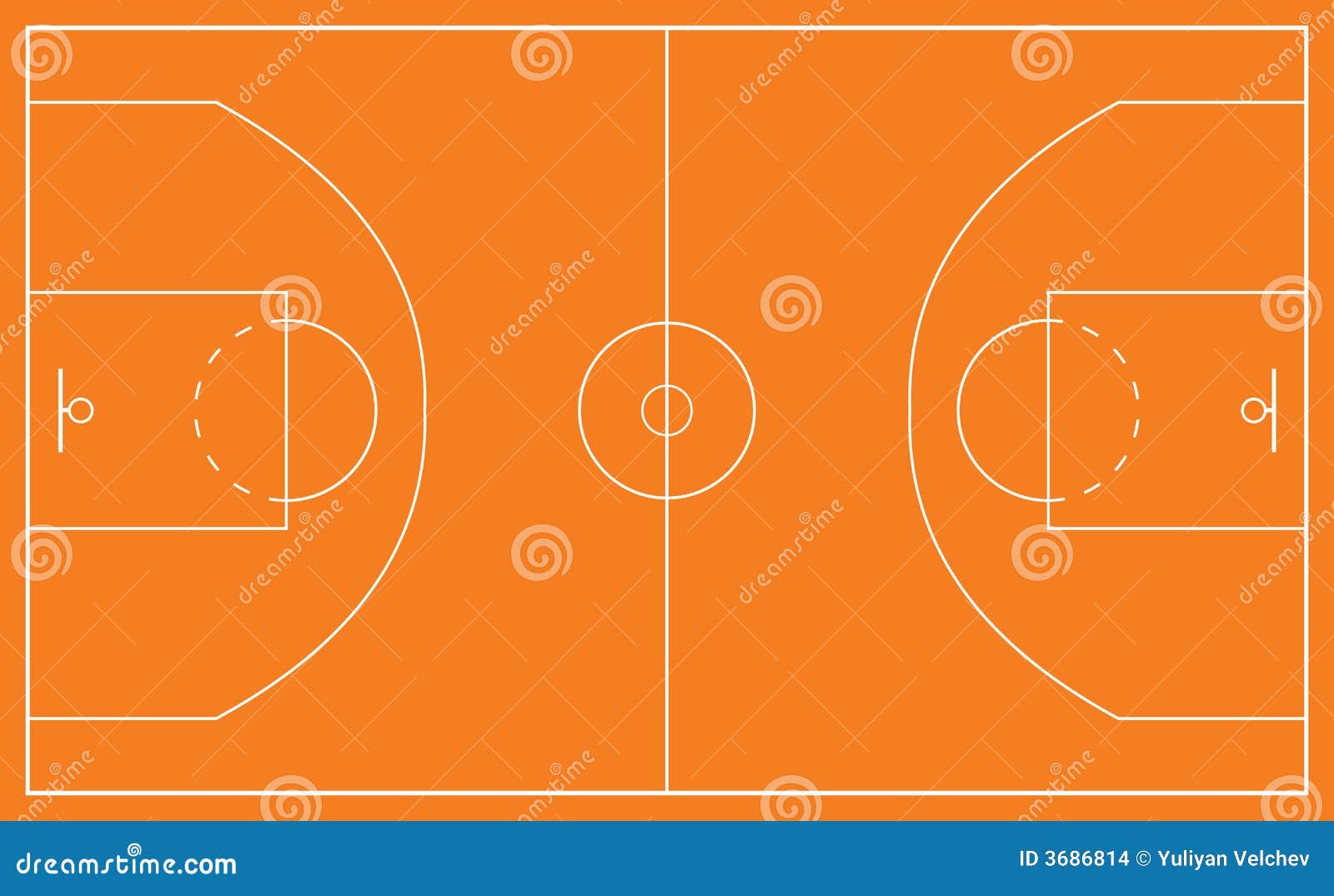 Campo da pallacanestro illustrazione vettoriale. Illustrazione di ... Campo da pallacanestro illustrazione vettoriale. Illustrazione di ...