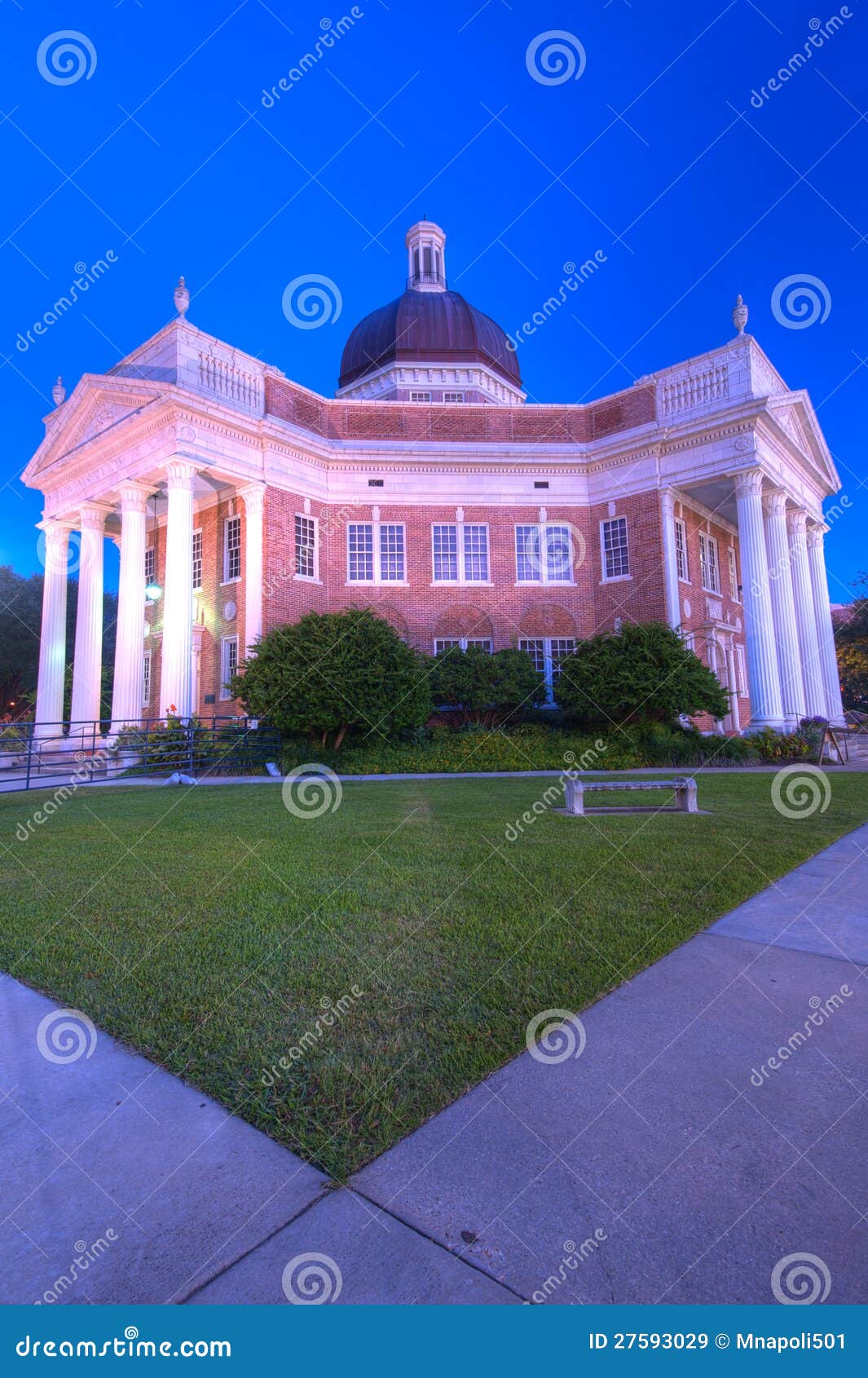 Campus -Admin Building stock image. Image of facade, main - 27593029