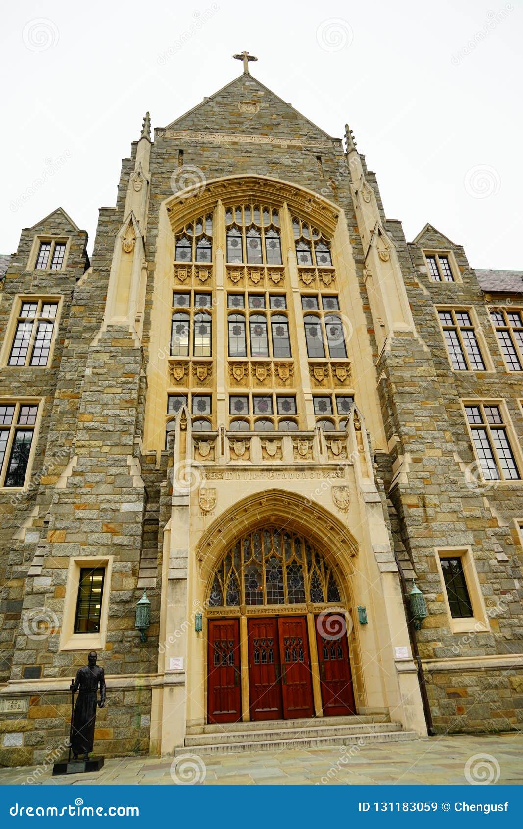 Campus Building on the Georgetown University Editorial Stock Image ...