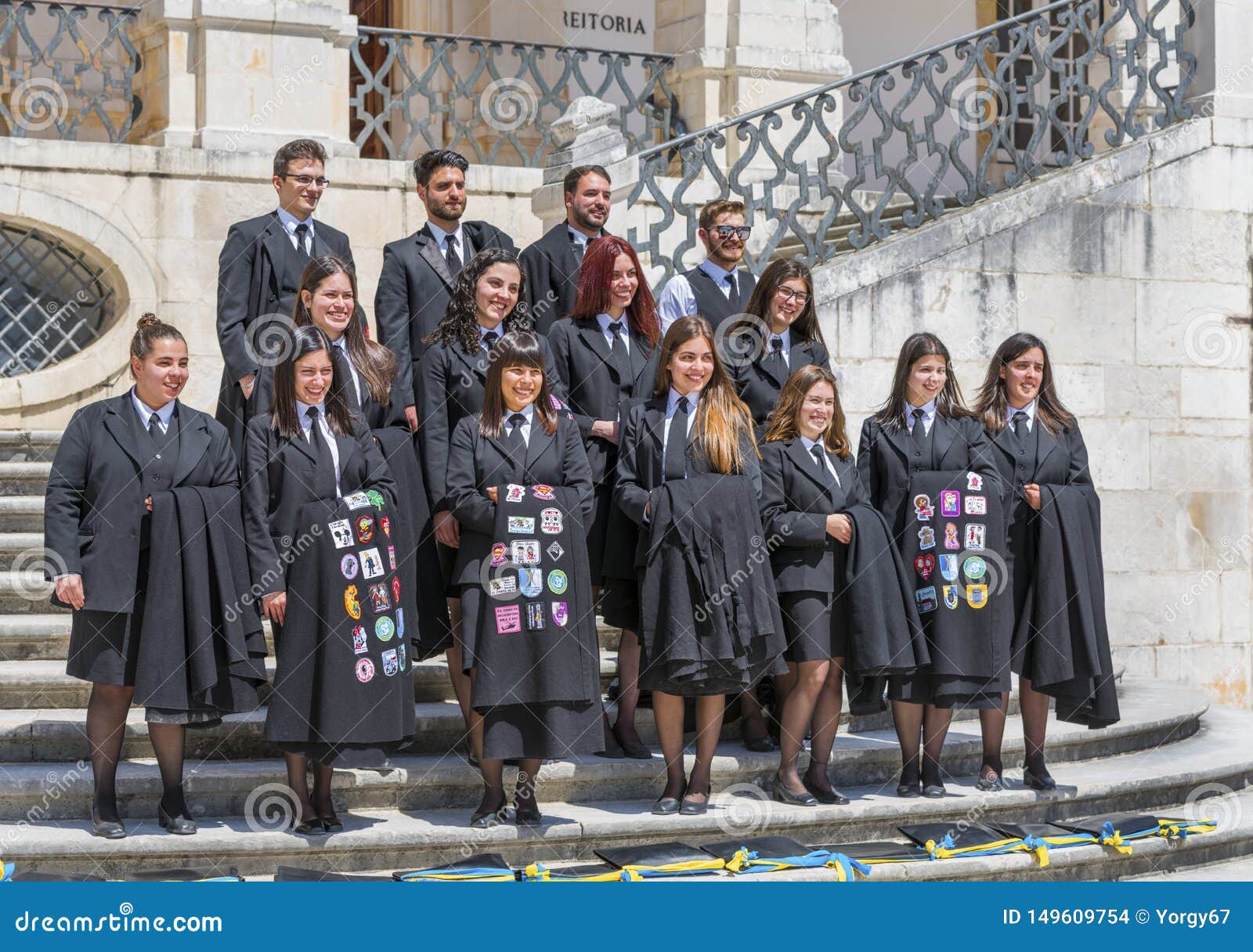 Students at the Square of the City University in Coimbra Editorial ... Students at the Square of the City University in Coimbra Editorial ...