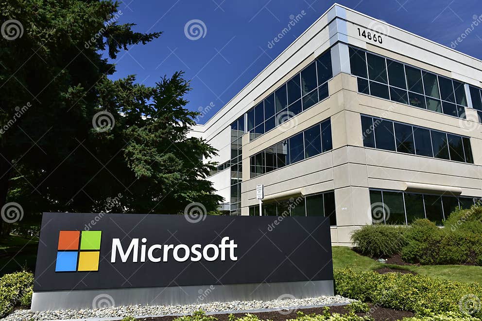 Campus Del Oeste De Microsoft, Bellevue, Estado Washington, Los E.E.U.U ...