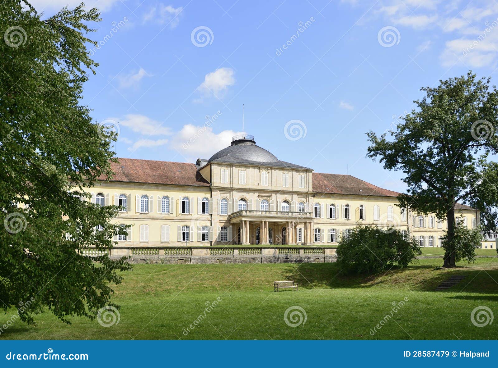 Campus Garden Castle Hoenheim Stock Photos - Free & Royalty-Free Stock ...