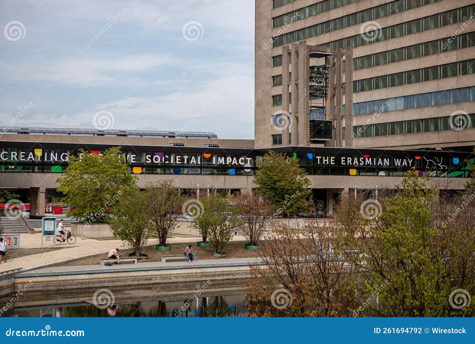 Dutch Educational System Facility with High Rise Office Building at ...
