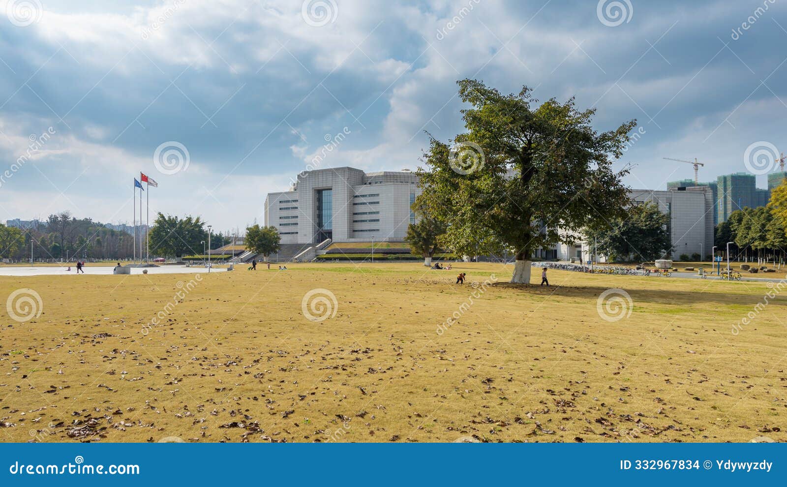 Campus Scenery of University of Electronic Science and Technology of China Stock Photo - Image ...
